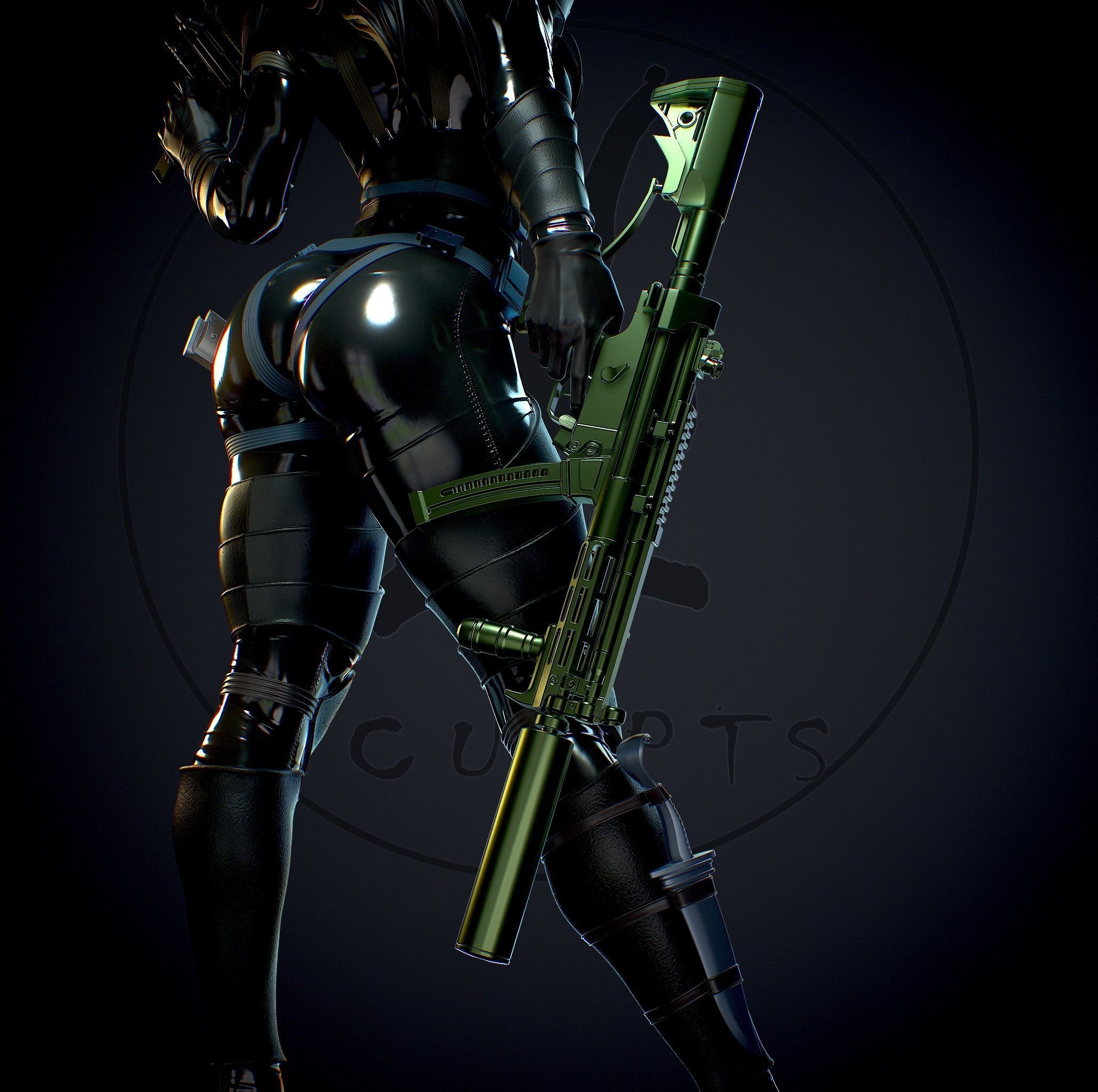 Baroness with NSFW 3D model 3D printable | CGTrader