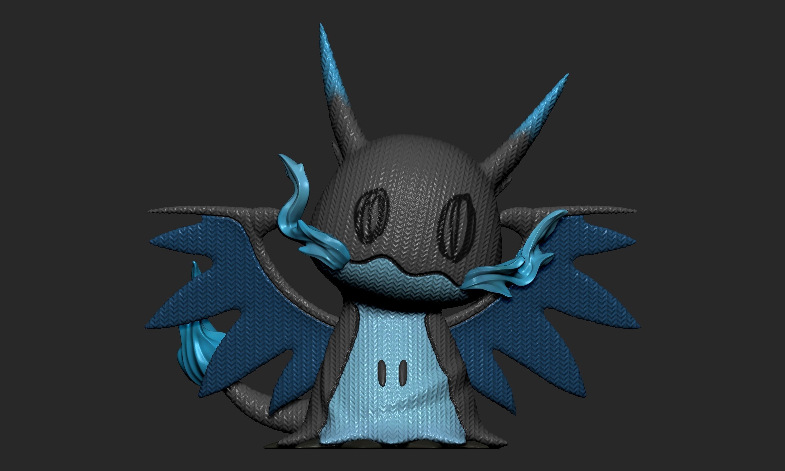 Pokemon - Mimikyu Mega Charizard x 3D model 3D printable | CGTrader