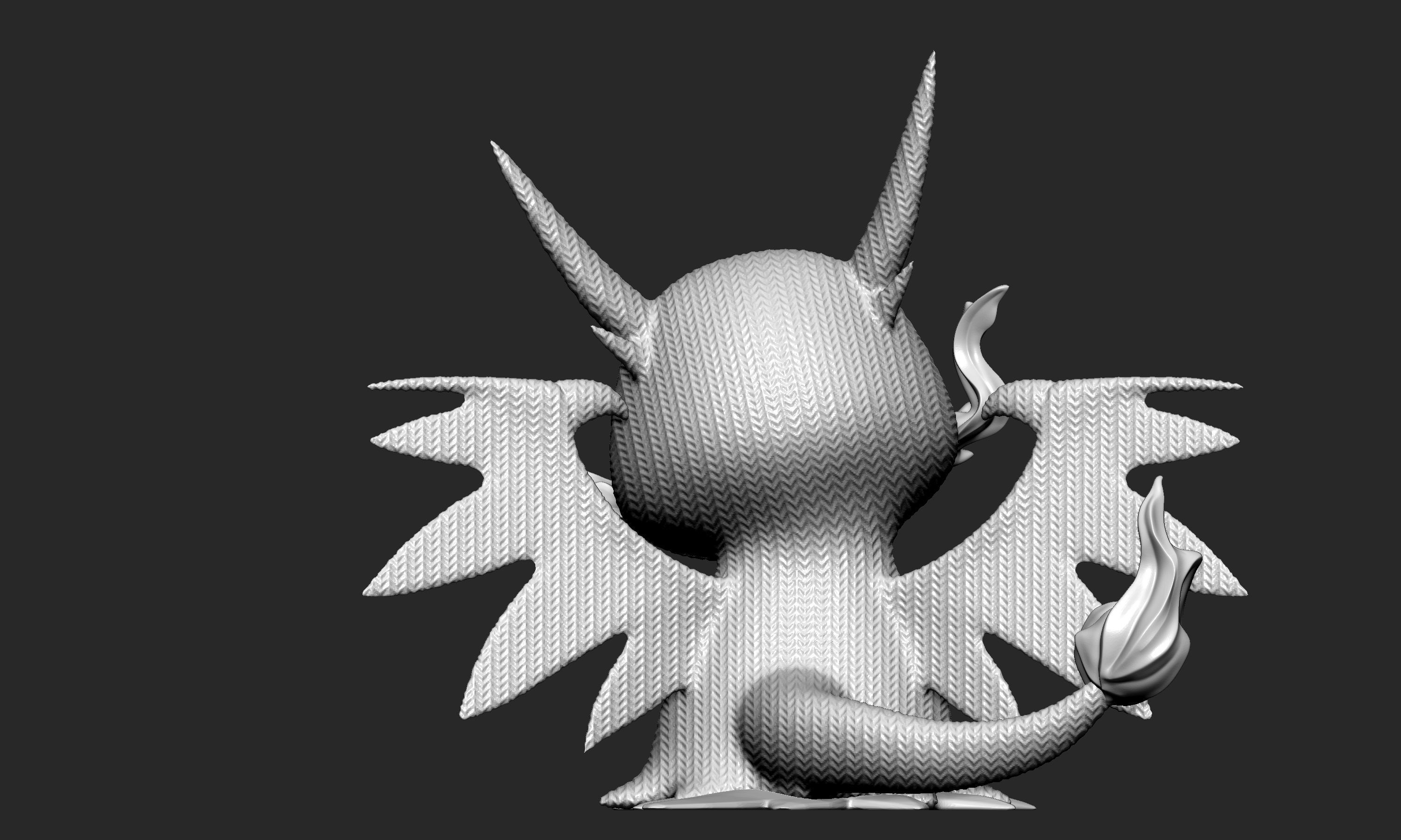 Pokemon - Mimikyu Mega Charizard x 3D model 3D printable | CGTrader