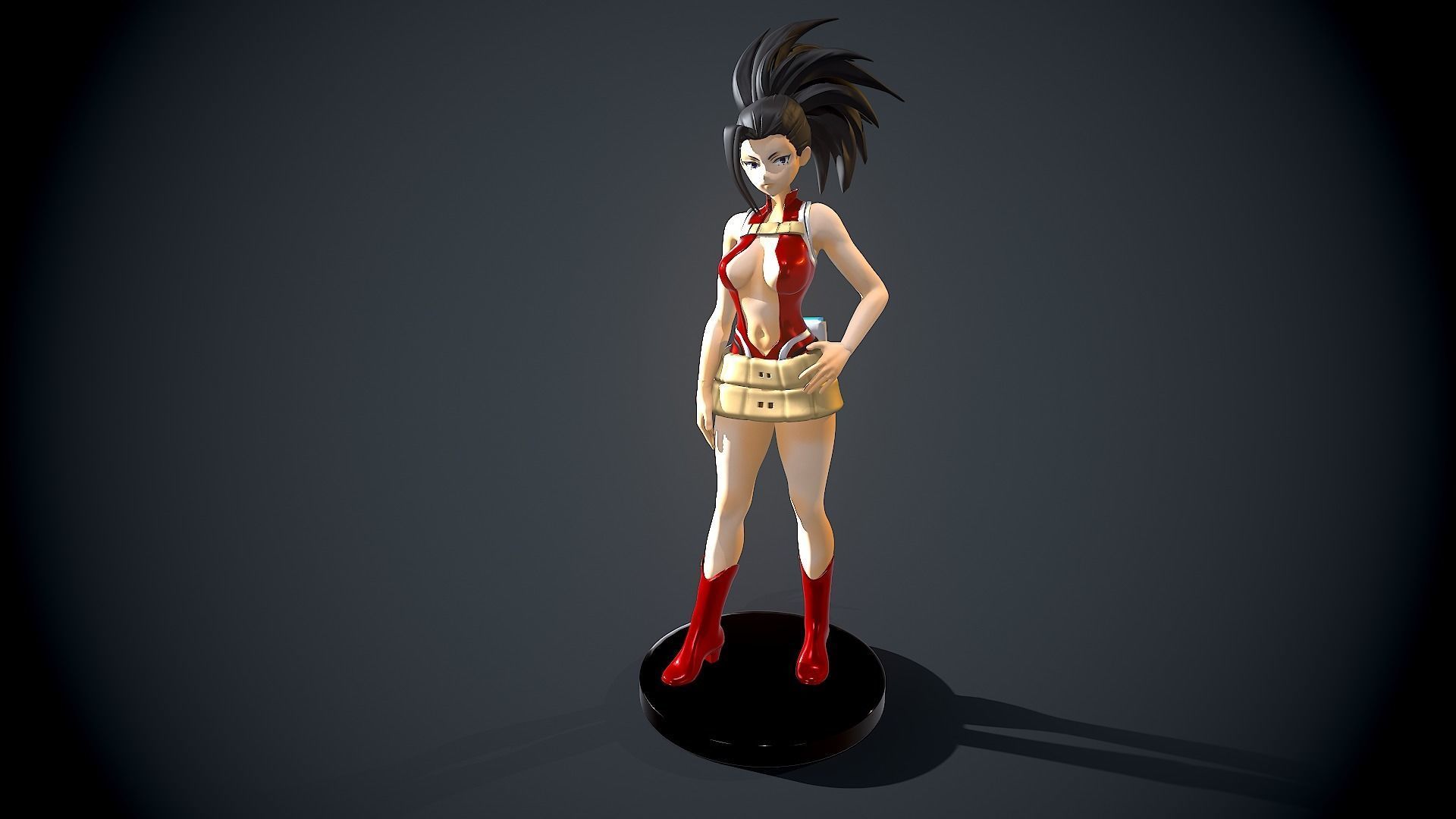 momo yaoyorozu 3D model 3D printable | CGTrader
