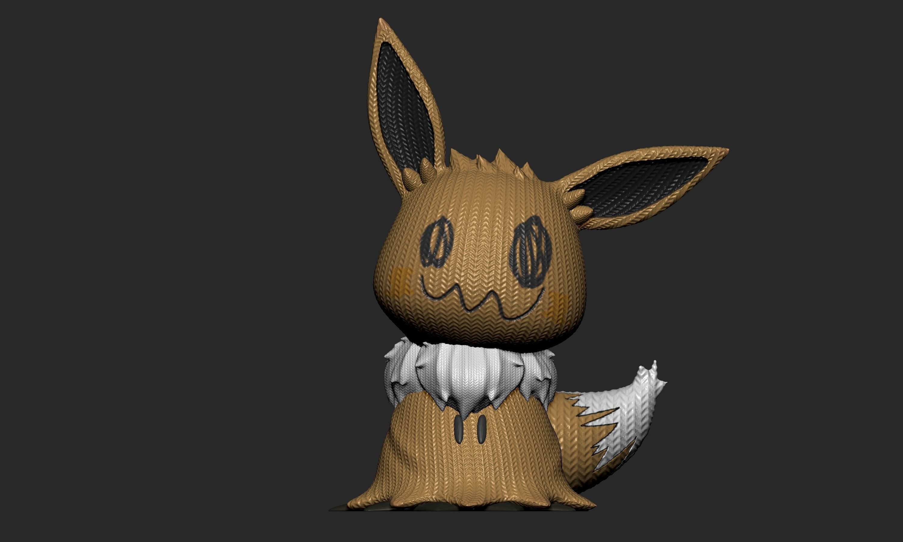 Pokemon - Mimikyu Eevee 3D model 3D printable | CGTrader