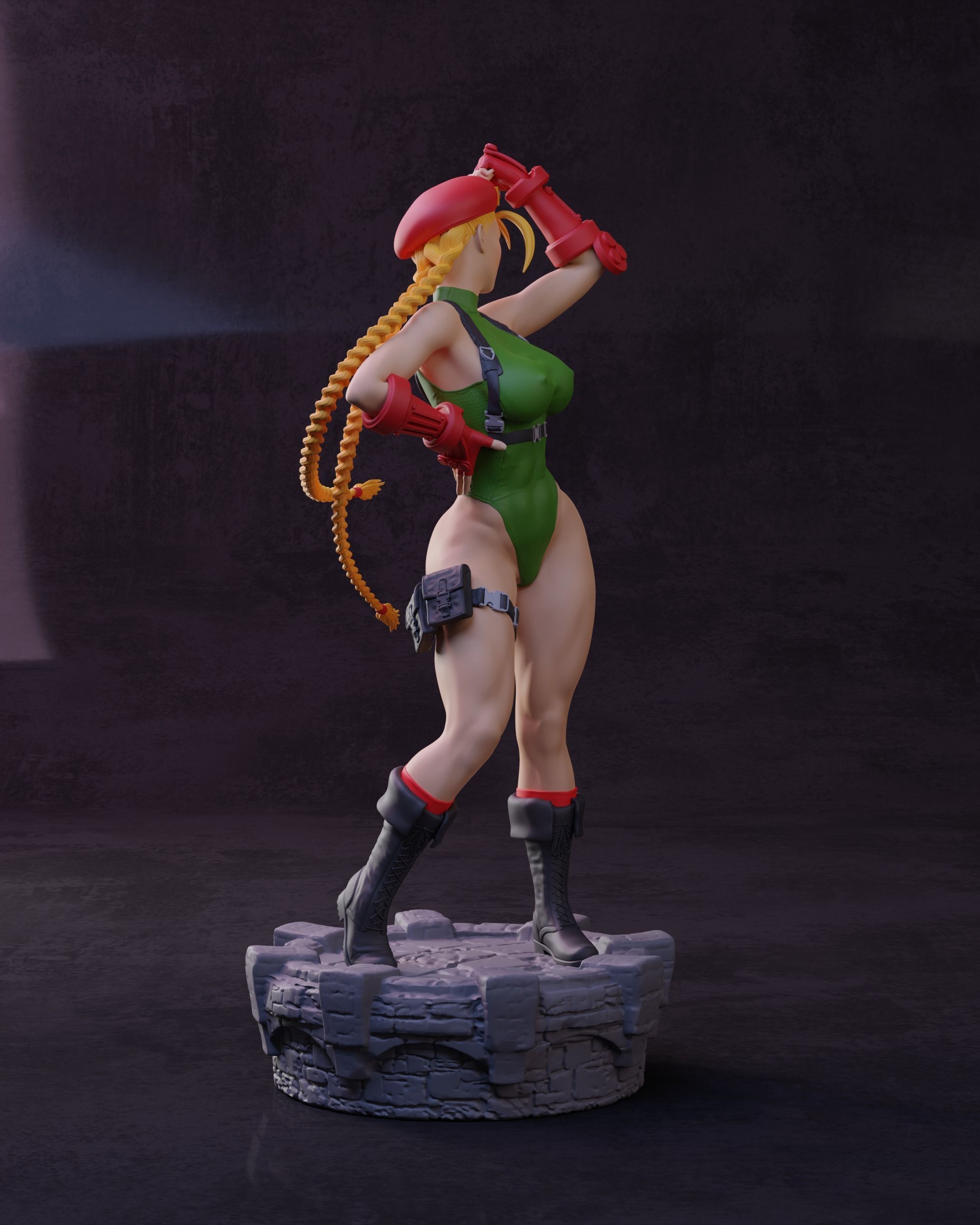 Cammy SFV 3D model 3D printable | CGTrader