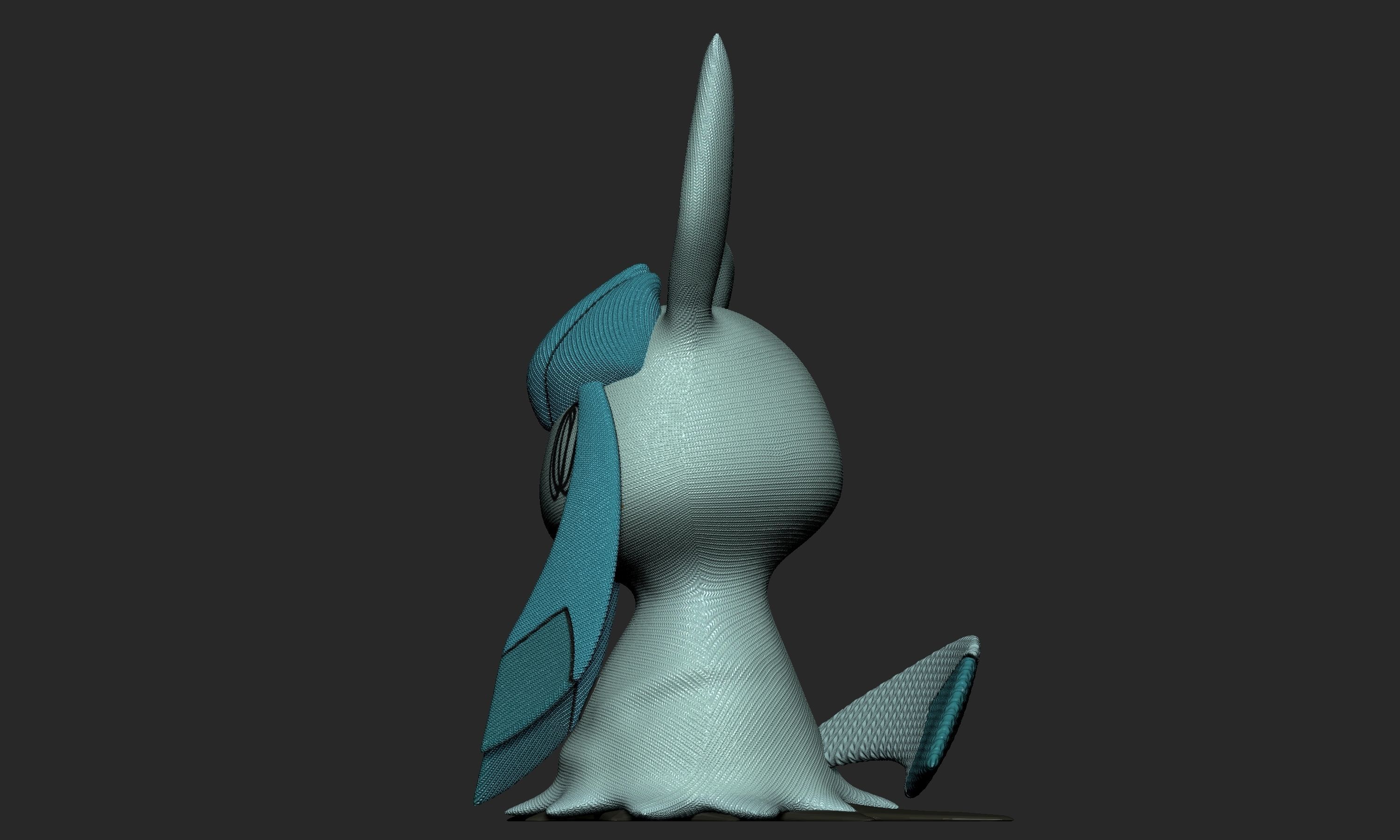 Pokemon - Mimikyu Glaceon 3D model 3D printable | CGTrader