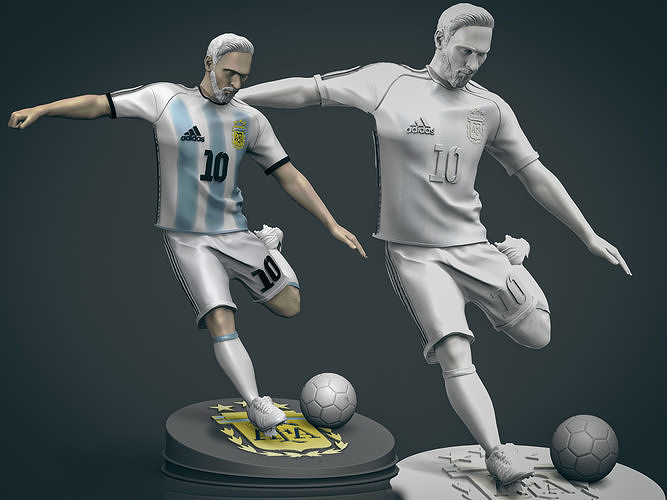 Lionel Messi 3D Printable 5 3D model 3D printable | CGTrader