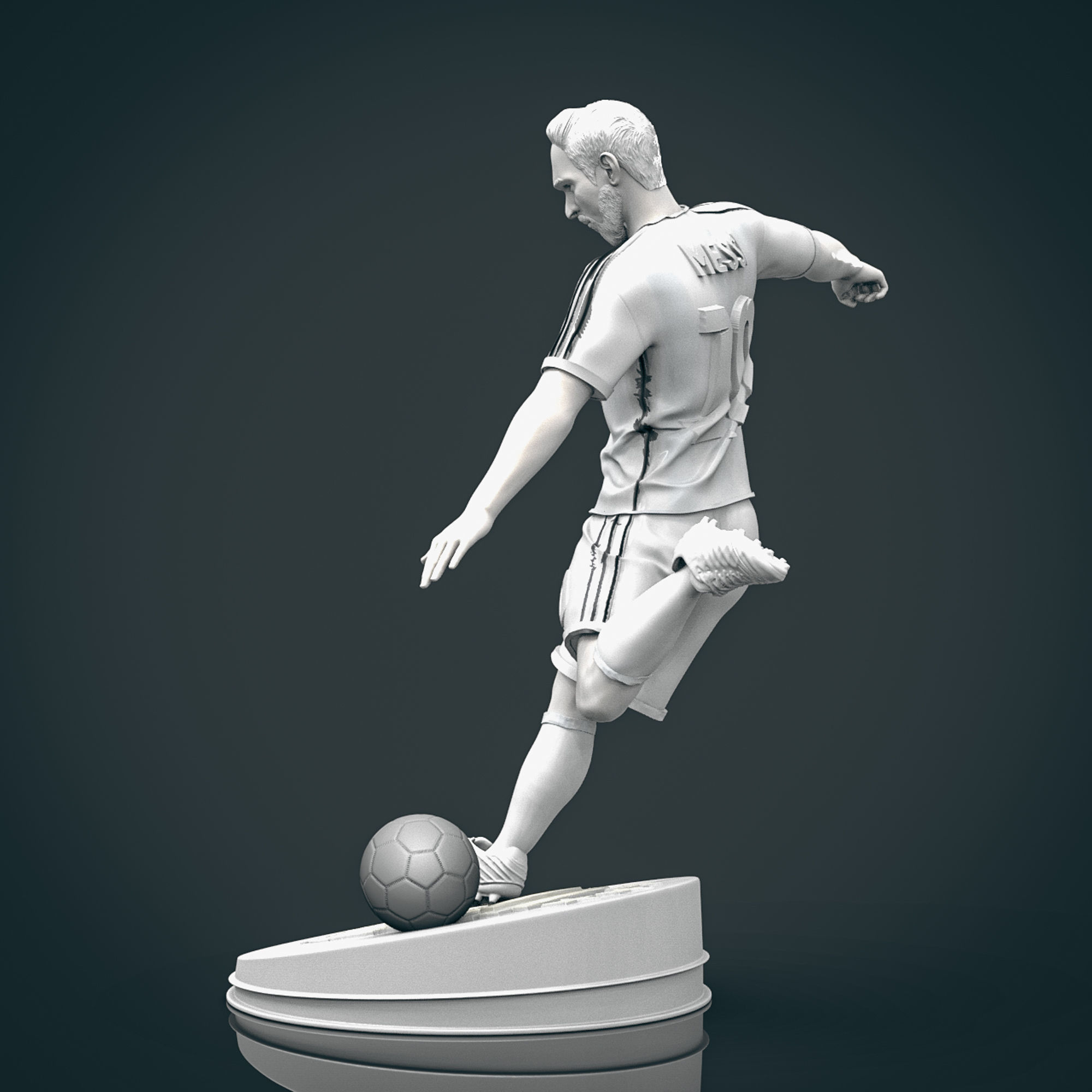 Lionel Messi 3D Printable 5 3D model 3D printable | CGTrader