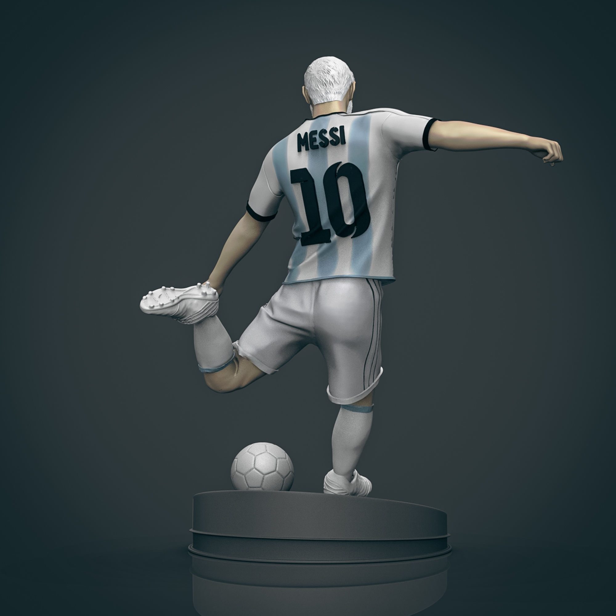 Lionel Messi 3D Printable 5 3D model 3D printable | CGTrader
