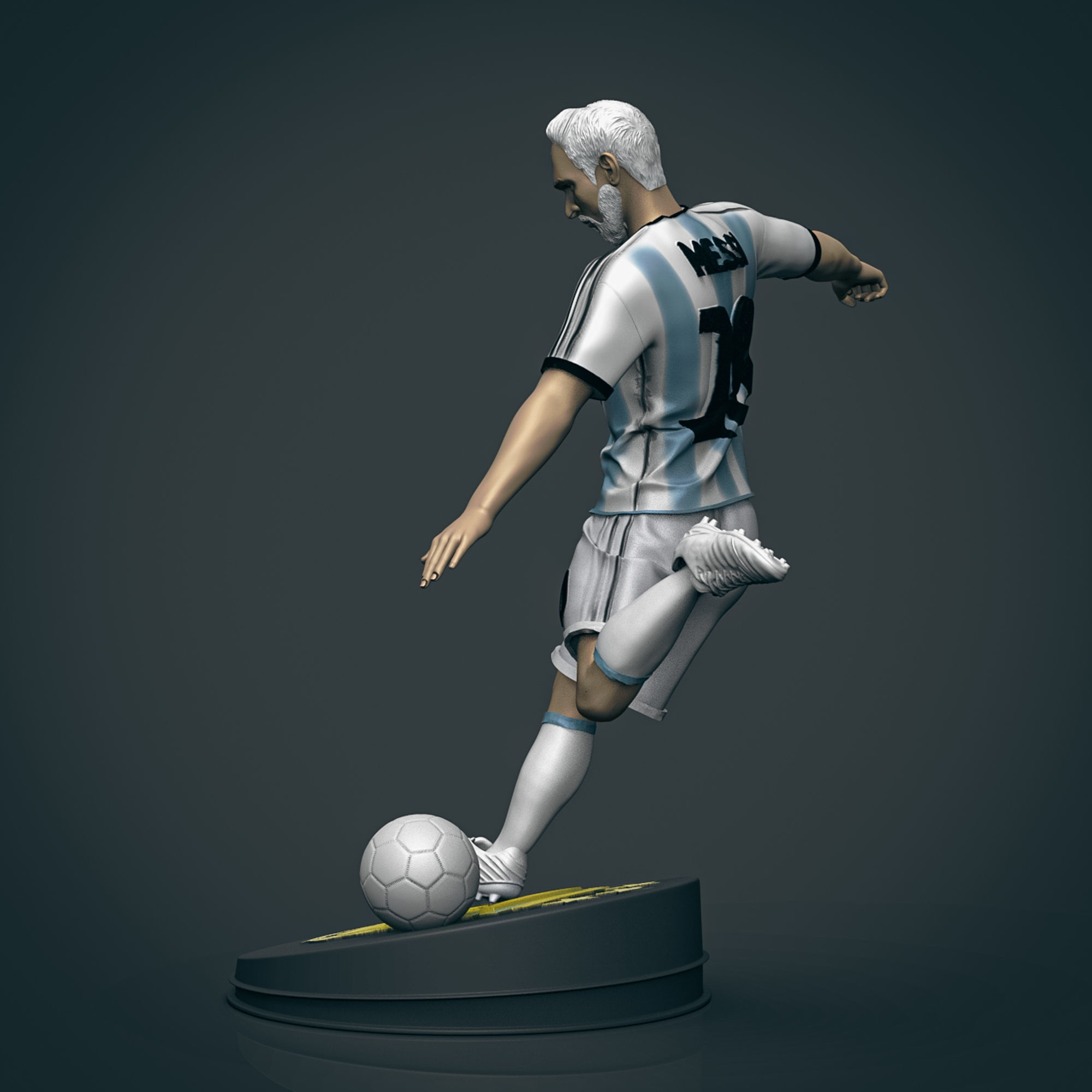 Lionel Messi 3D Printable 5 3D model 3D printable | CGTrader