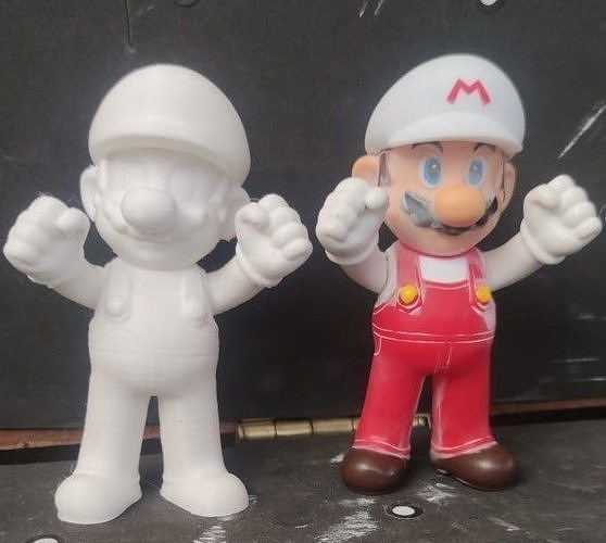 MARIO BROS STL 3D model 3D printable | CGTrader