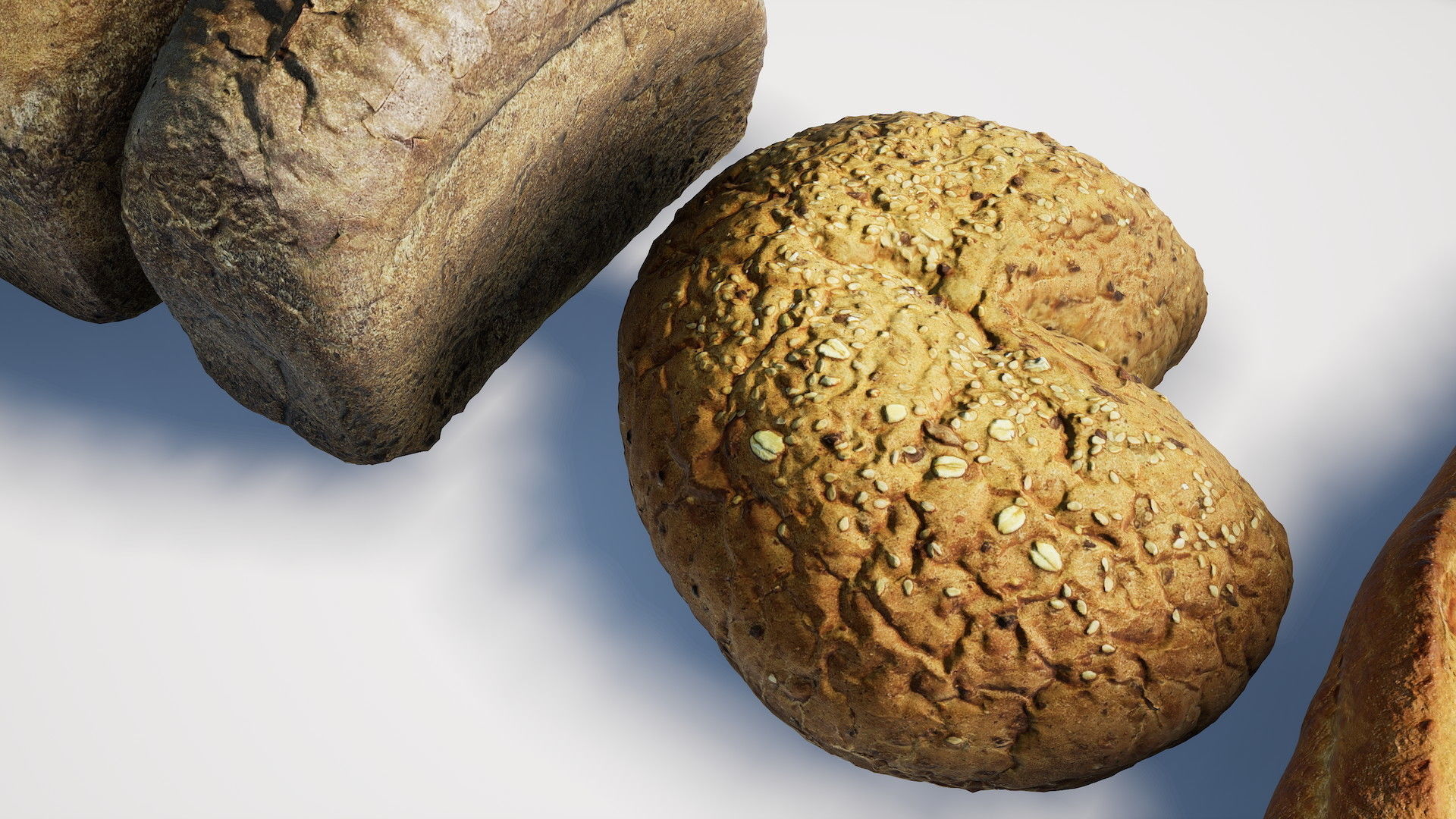 UE Bread Set 01 3D model | CGTrader