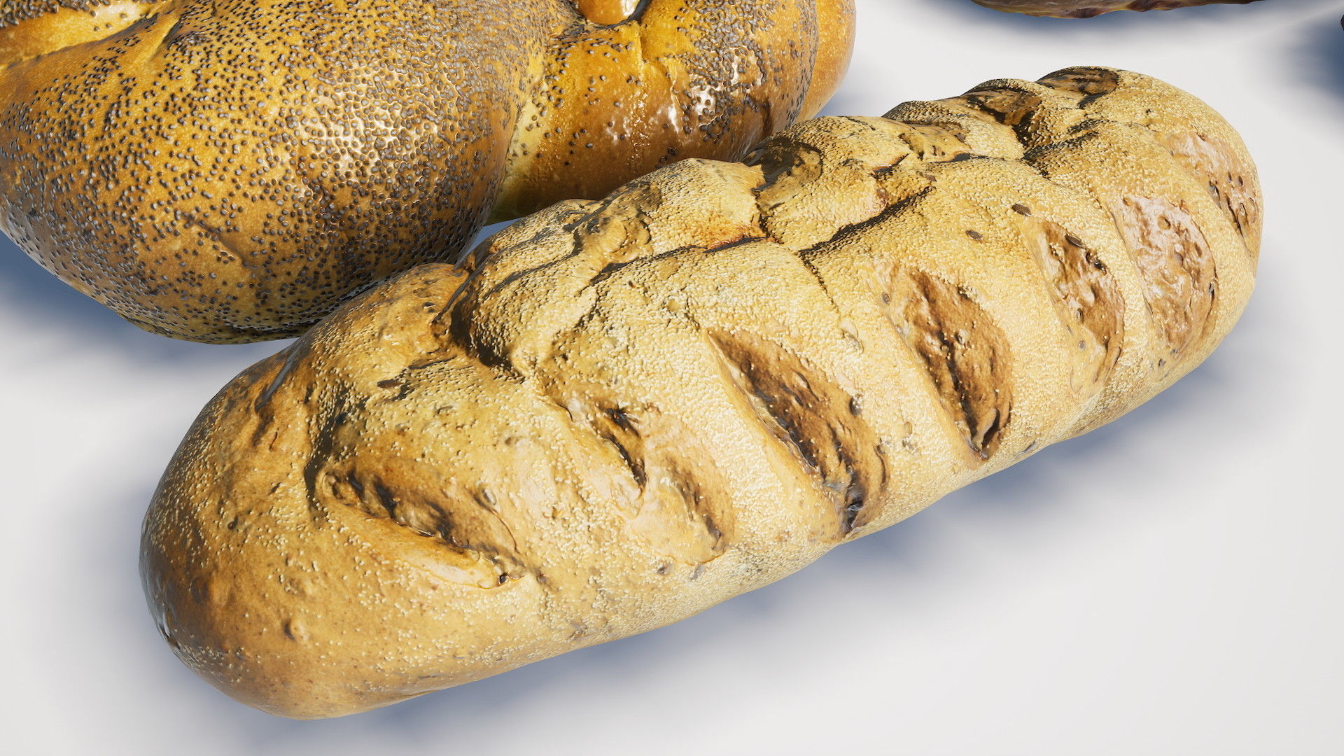 UE Bread Set 01 3D model | CGTrader