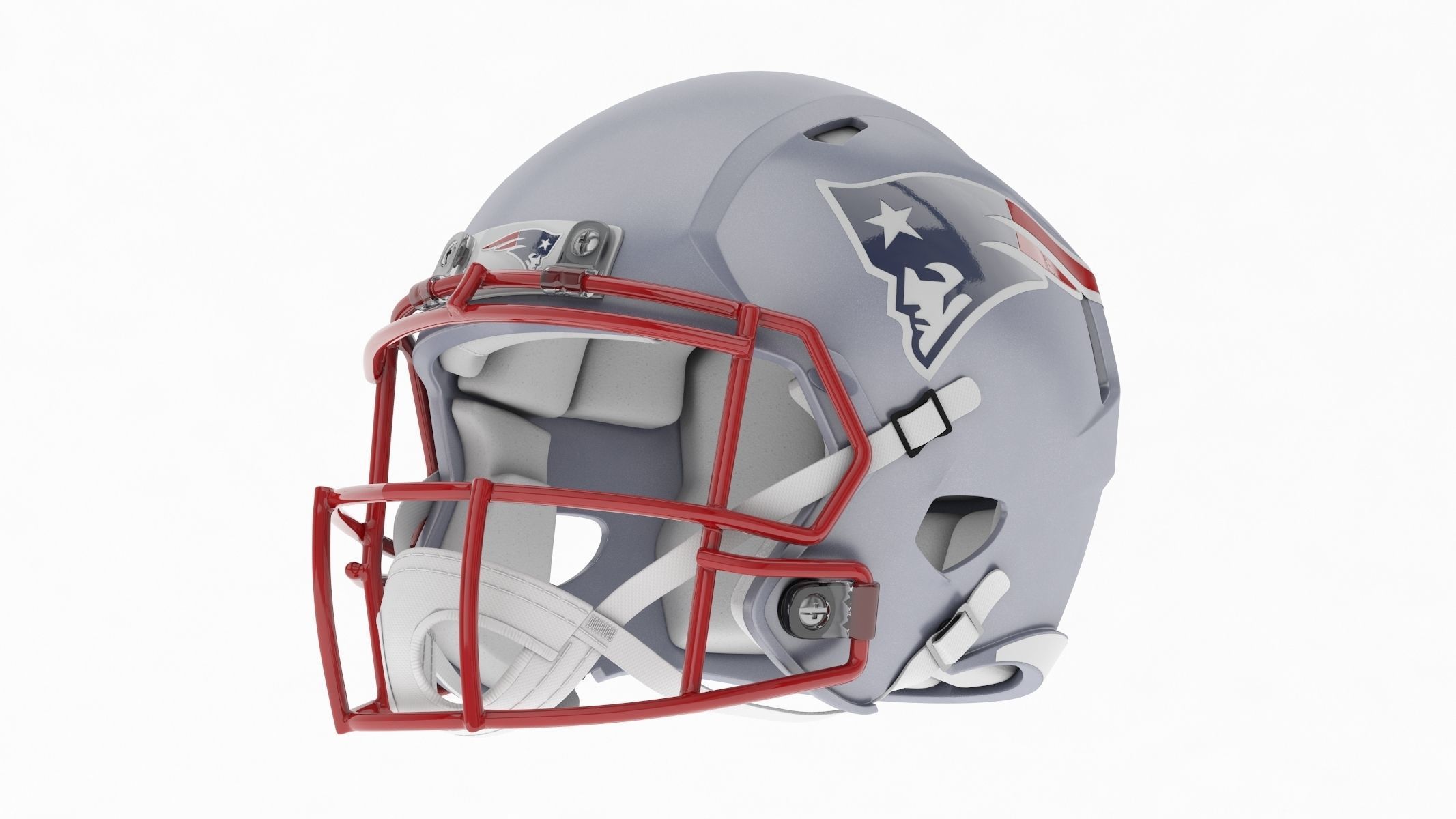 Riddell NFL Full Size Helmet PBR Realistic 3D model | CGTrader