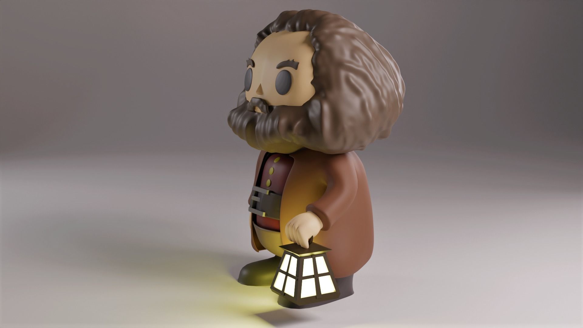 Hagrid from the Harry Potter 3D model | CGTrader