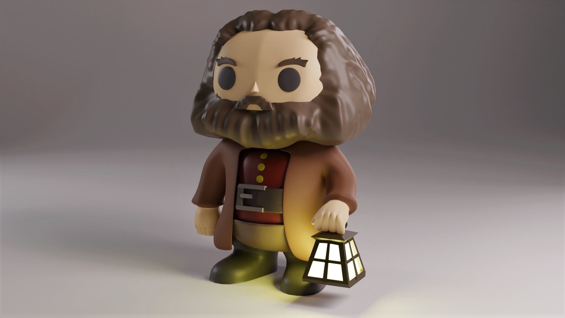 Hagrid from the Harry Potter 3D model | CGTrader