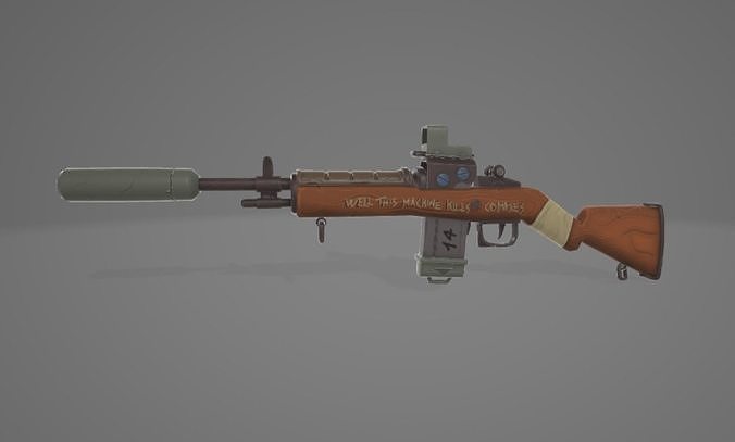 3D model iconic slinger arms VR / AR / low-poly | CGTrader