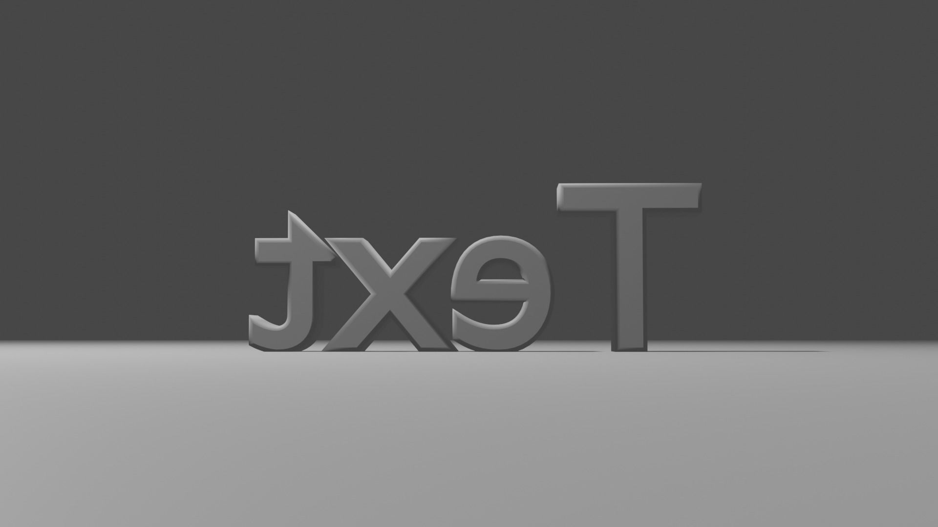 3D model Text Model VR / AR / low-poly | CGTrader