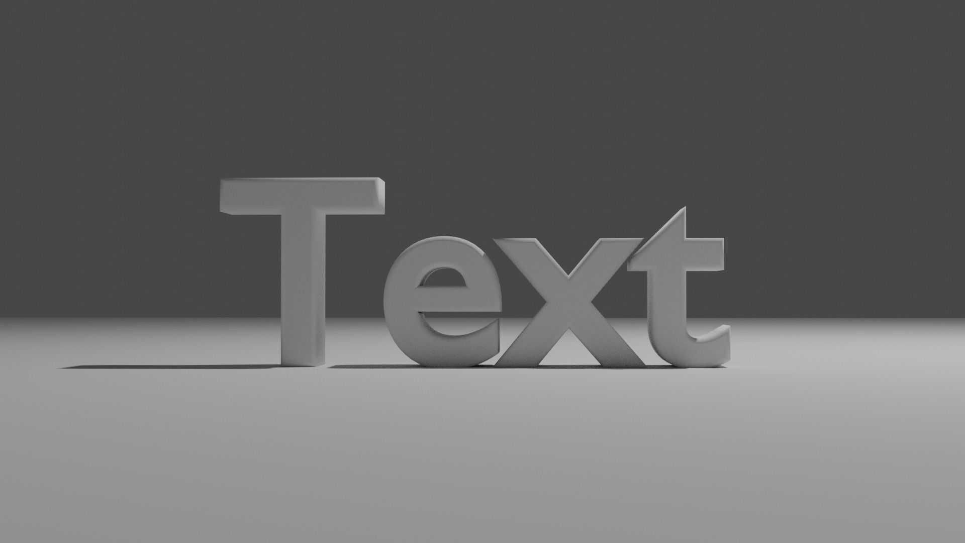 3D model Text Model VR / AR / low-poly | CGTrader