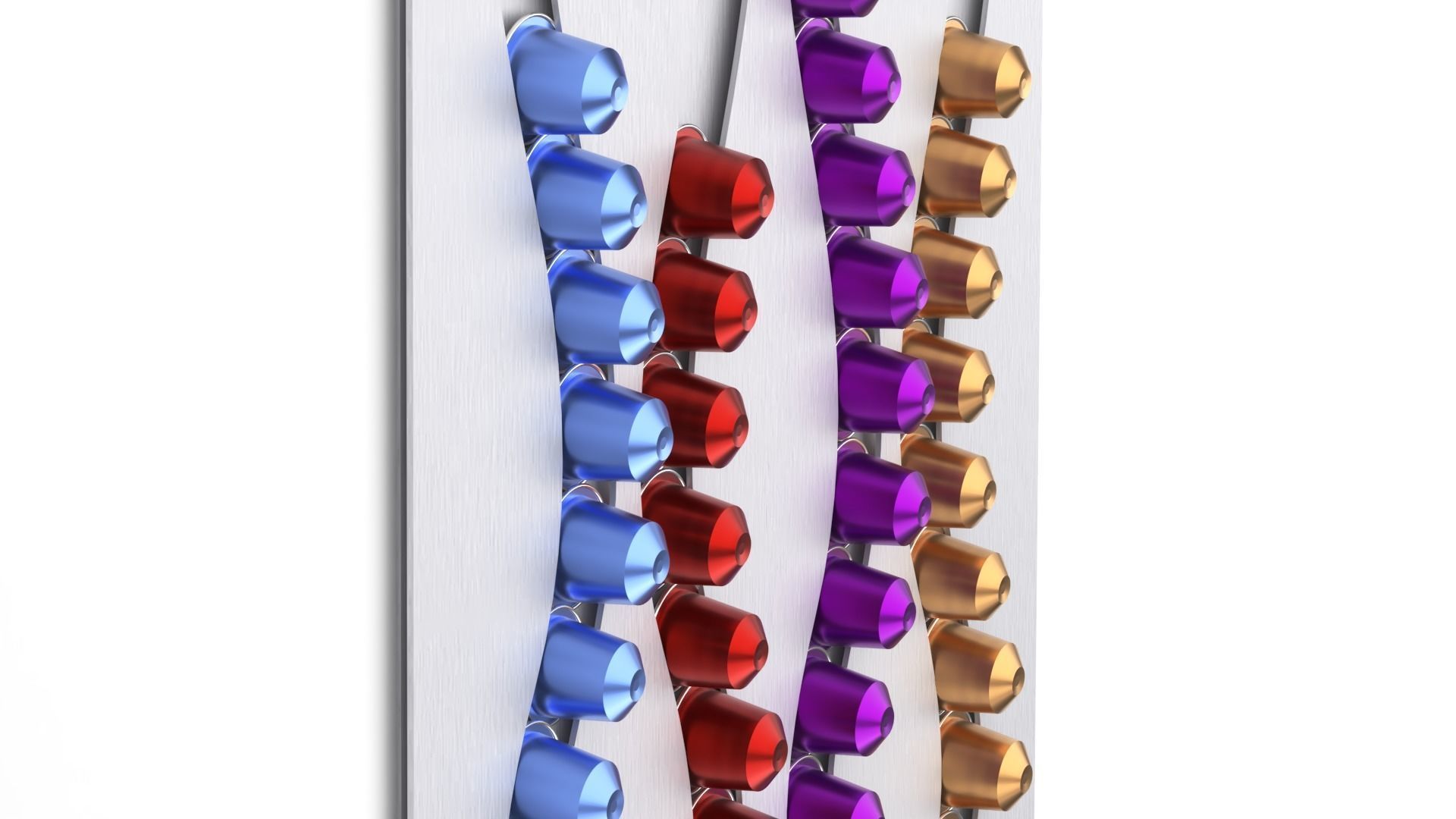 Nespresso coffee pod capsule dispenser 3D model | CGTrader