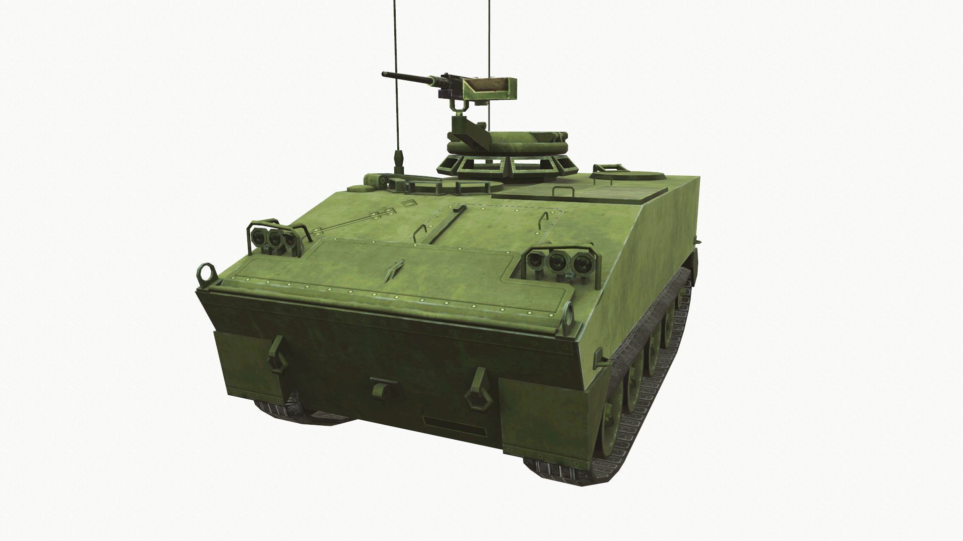 3D model M114 Armored Fighting Vehicle VR / AR / low-poly | CGTrader