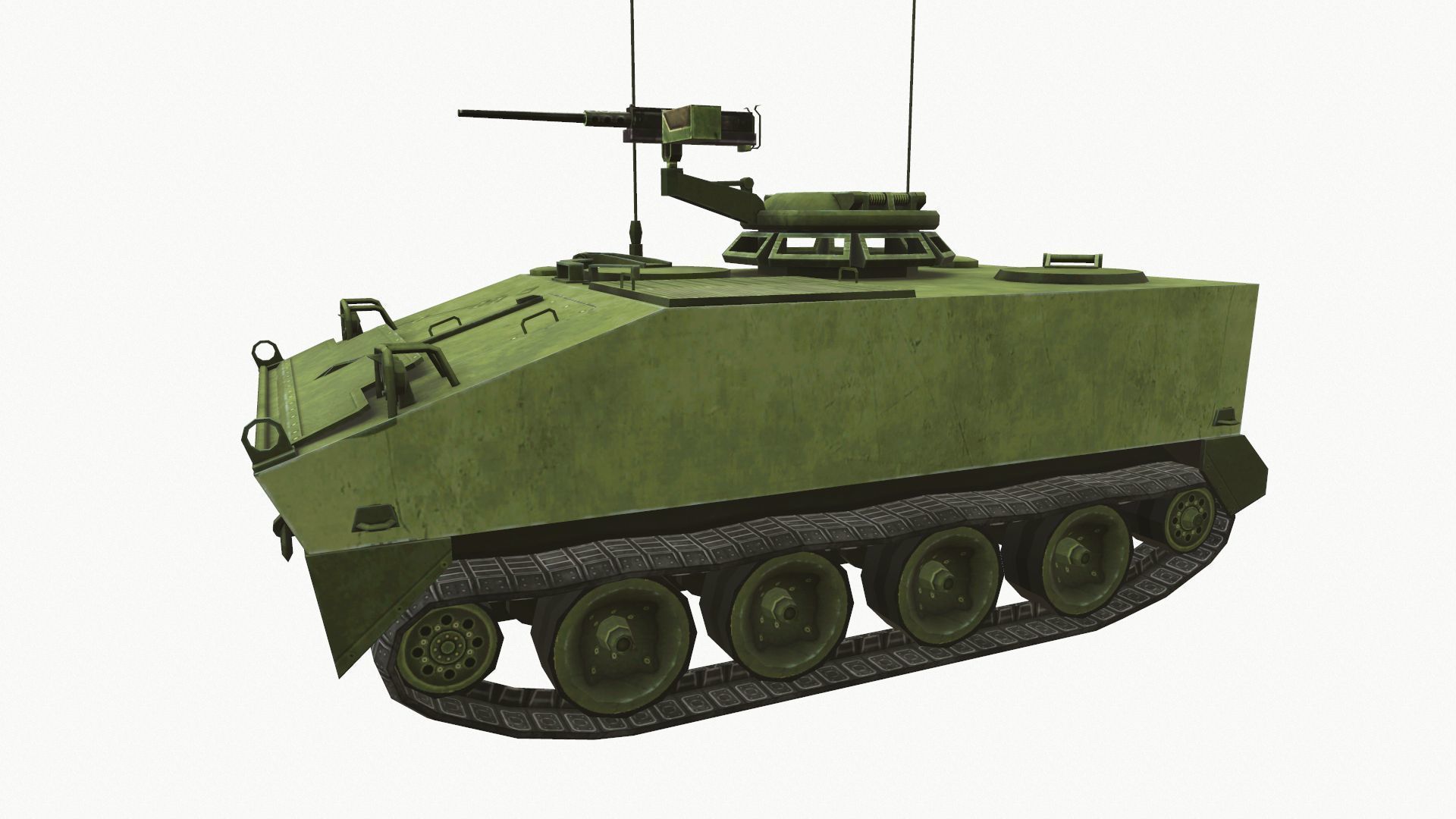 3D model M114 Armored Fighting Vehicle VR / AR / low-poly | CGTrader