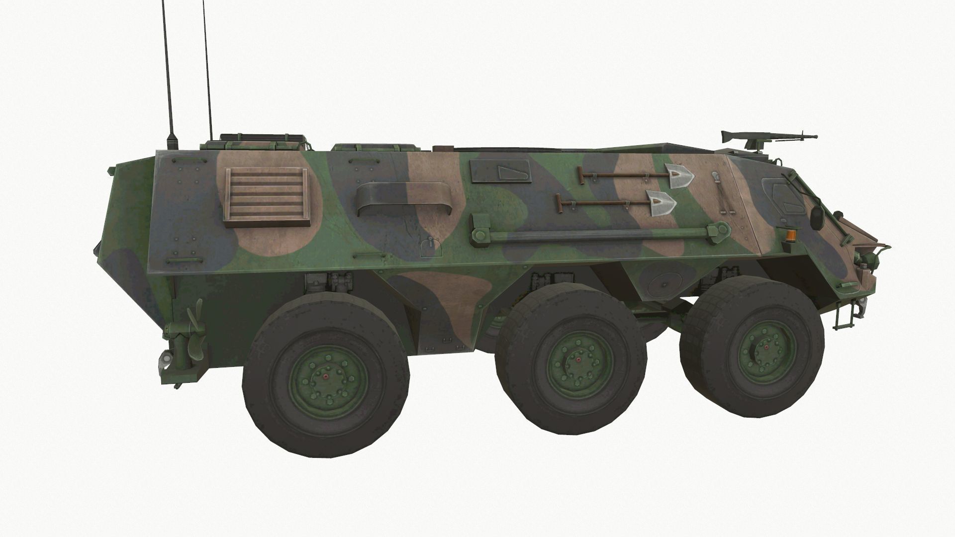 3D model TPz 1 Fuchs VR / AR / low-poly | CGTrader