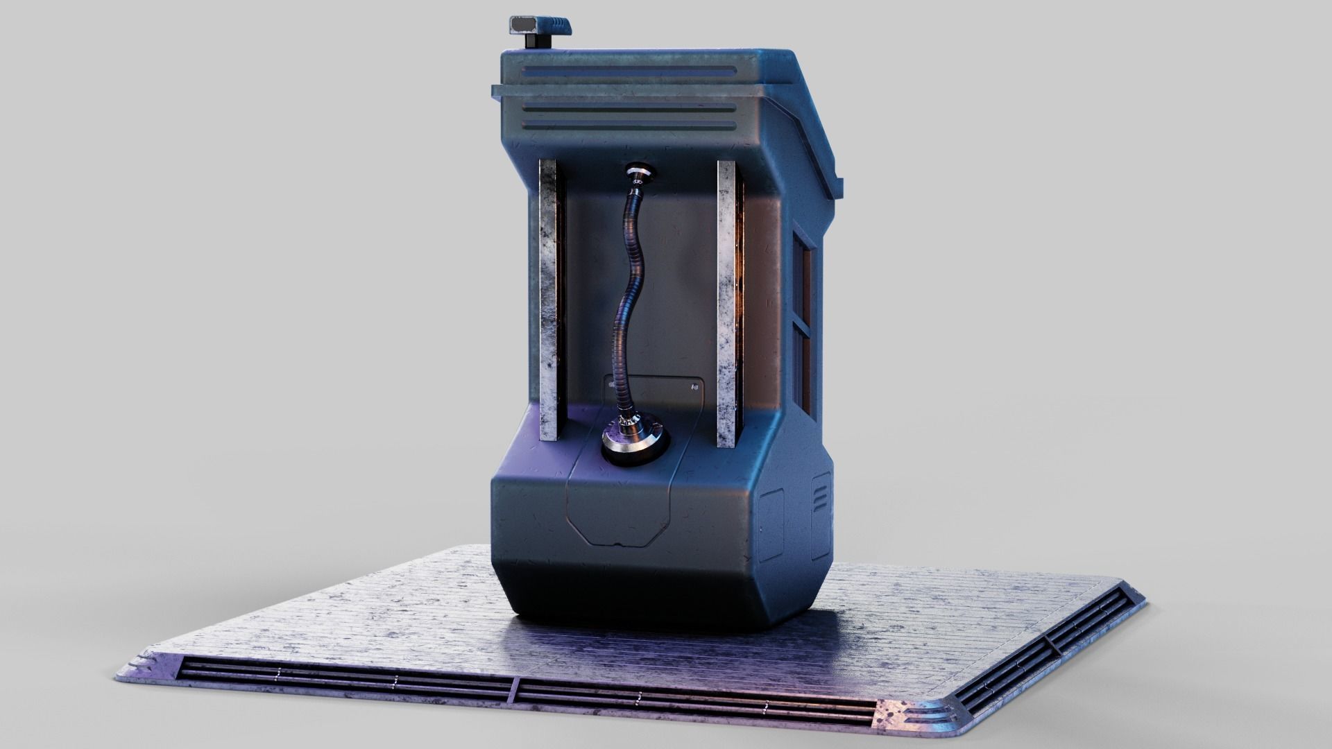 3D model Sci-fi Computer Terminal VR / AR / low-poly | CGTrader