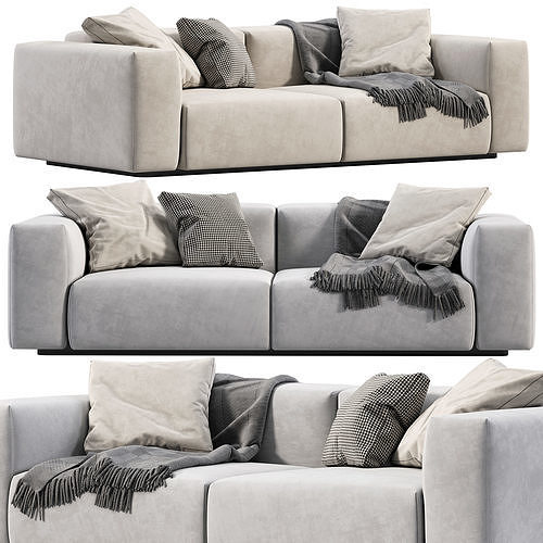Sofa Soft Modular by Vitra 3D model | CGTrader