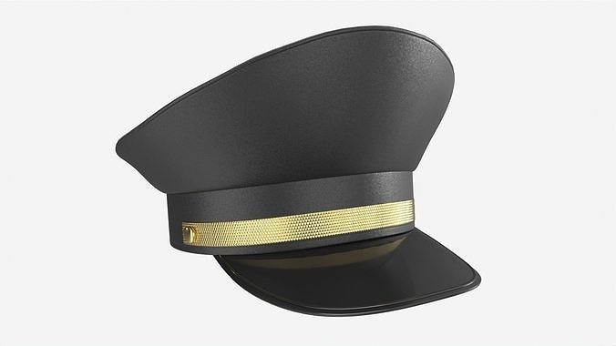Peaked Cap Casual 3D model | CGTrader