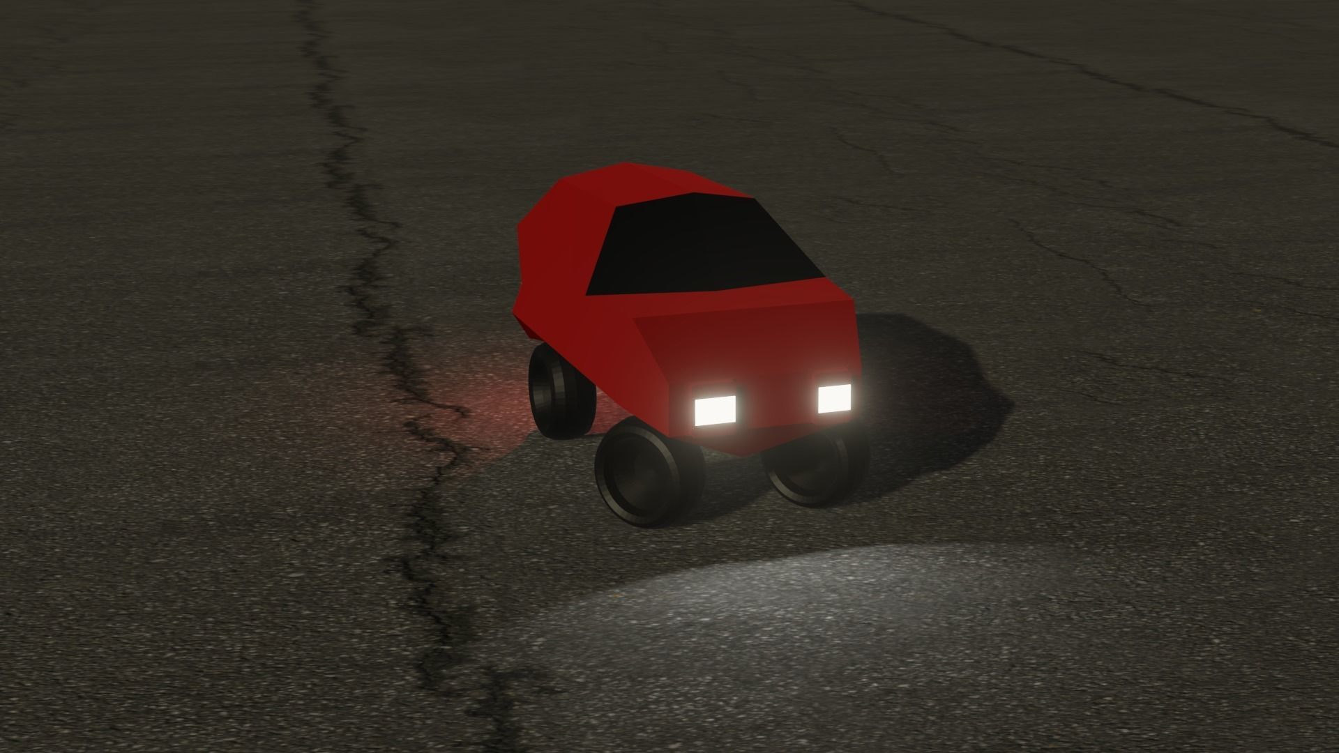 Frog Car - By Kev140 free VR / AR / low-poly 3D model | CGTrader