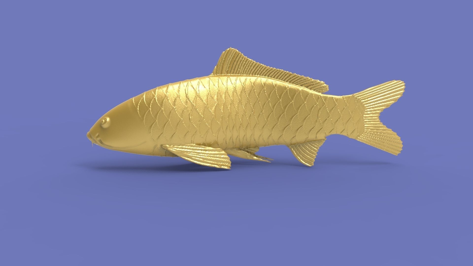 Koi Fish 2 3D model 3D printable | CGTrader
