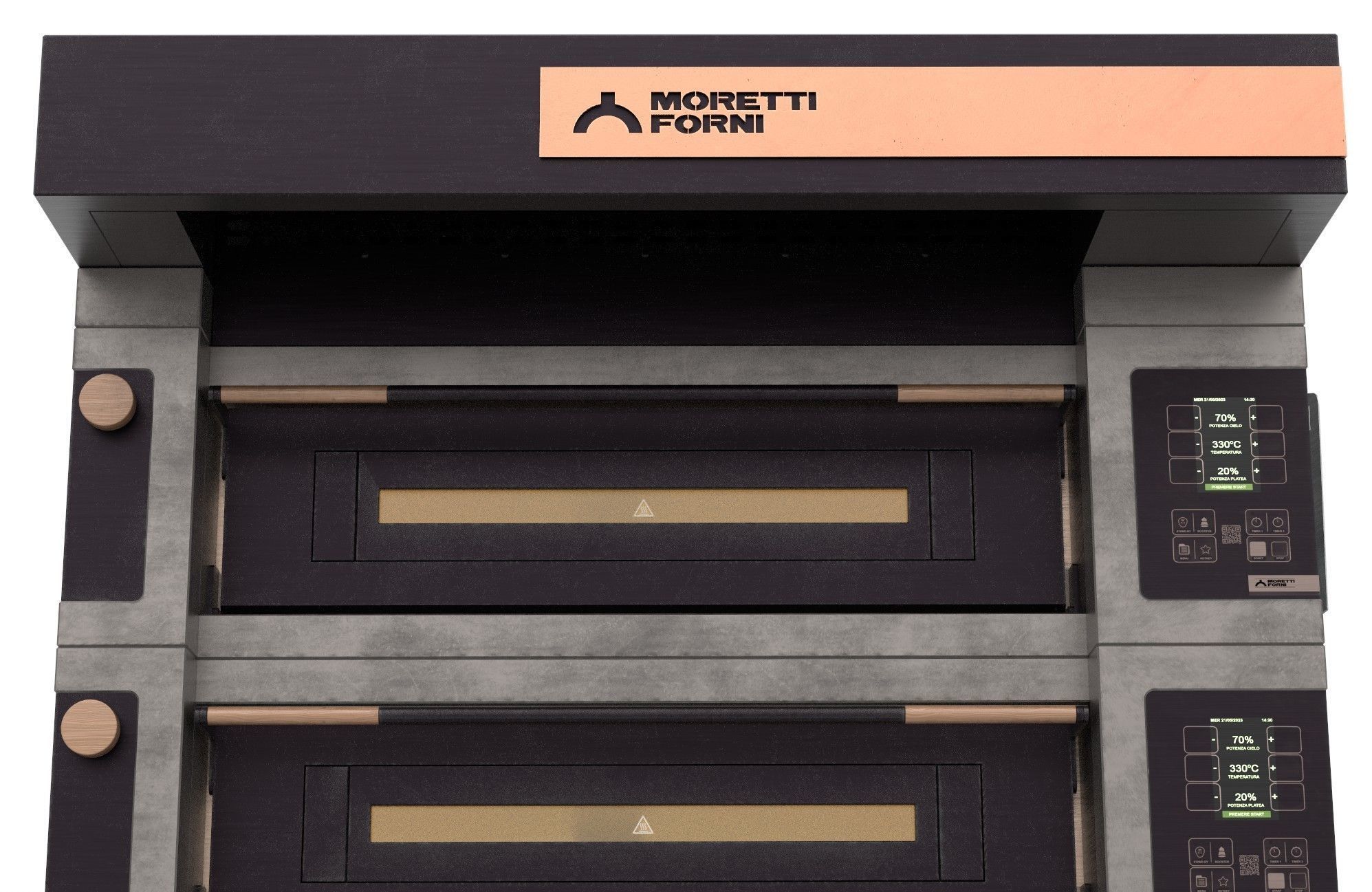 Moretti Forni Modular Electric Deck Oven ICON 3D model | CGTrader