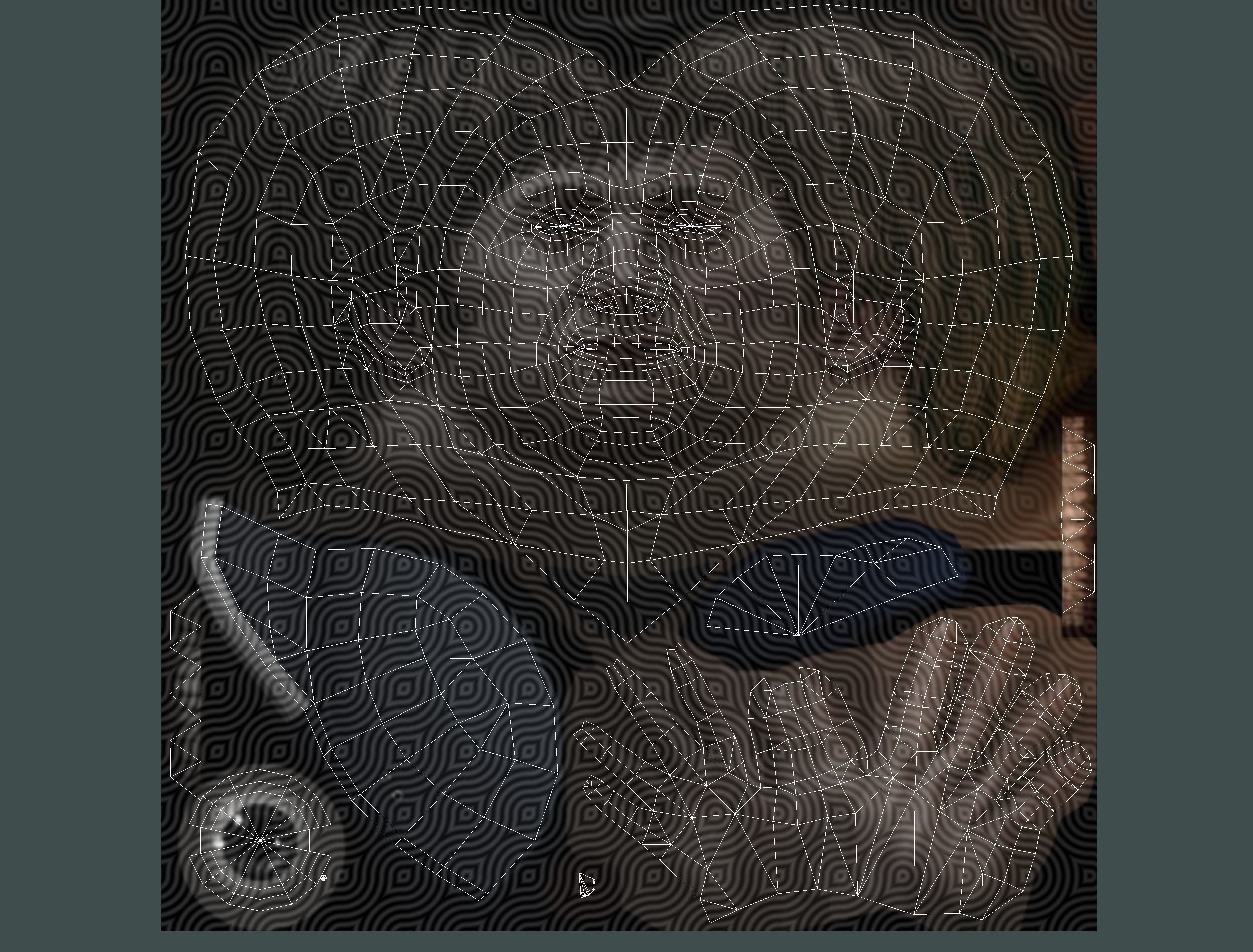 3D model Young Male Lab Technician Blue Uniform VR / AR / low-poly ...