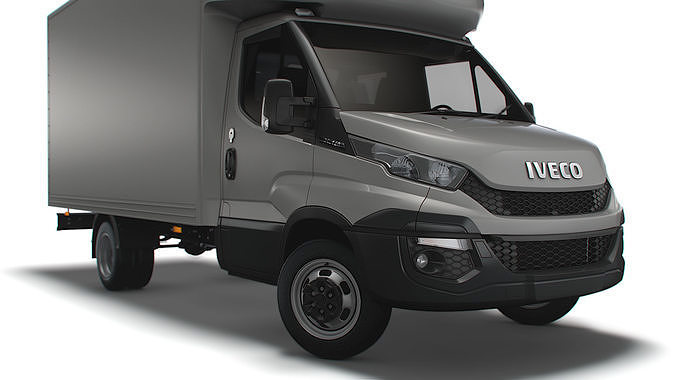 Iveco Daily Luton Box 2014 3D model | CGTrader