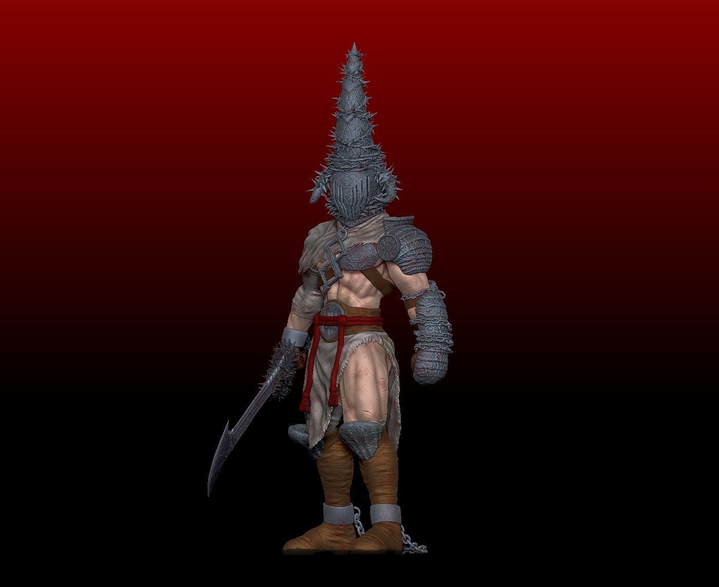 Blasphemous Penitent One - The Relentless Rectitude Skin 3D model 3D ...