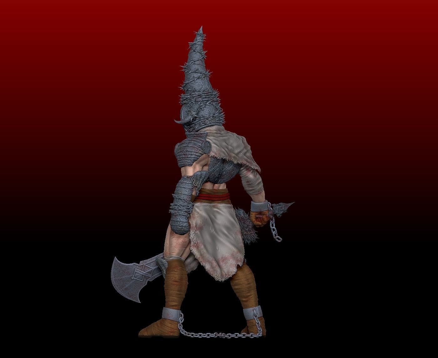 Blasphemous Penitent One - The Relentless Rectitude Skin 3D model 3D ...