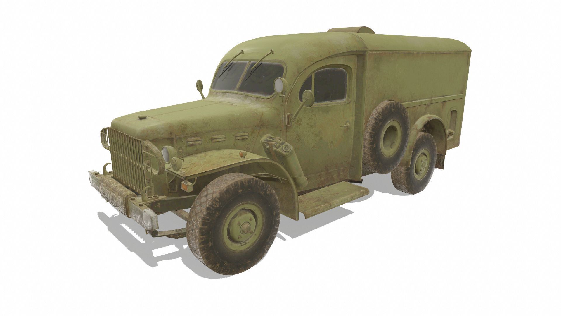 3D model Dodge WC54 VR / AR / low-poly | CGTrader