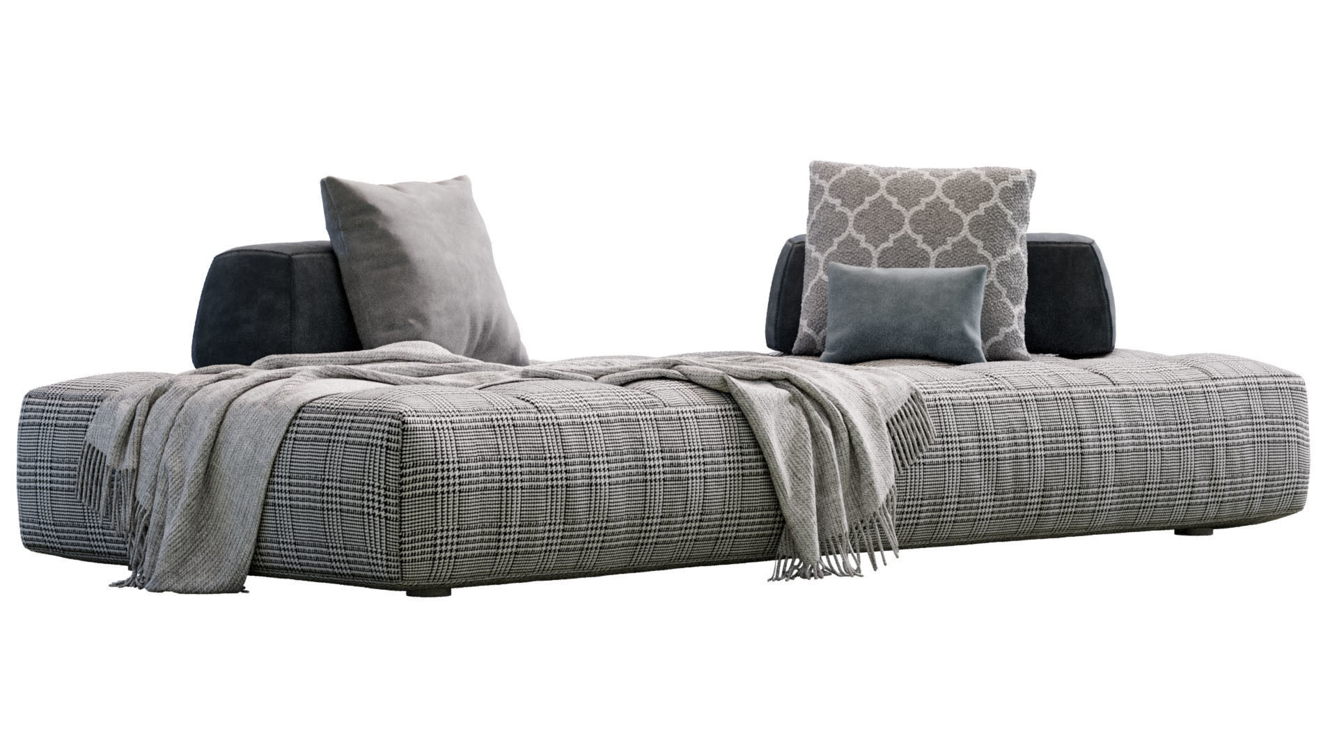 Softbench By Flou 3D model | CGTrader