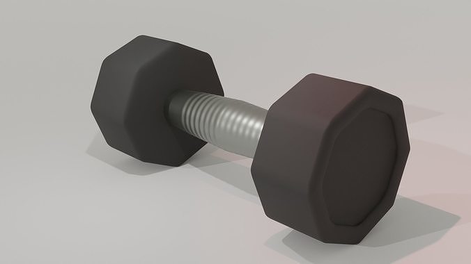 Dumbell 3D model | CGTrader