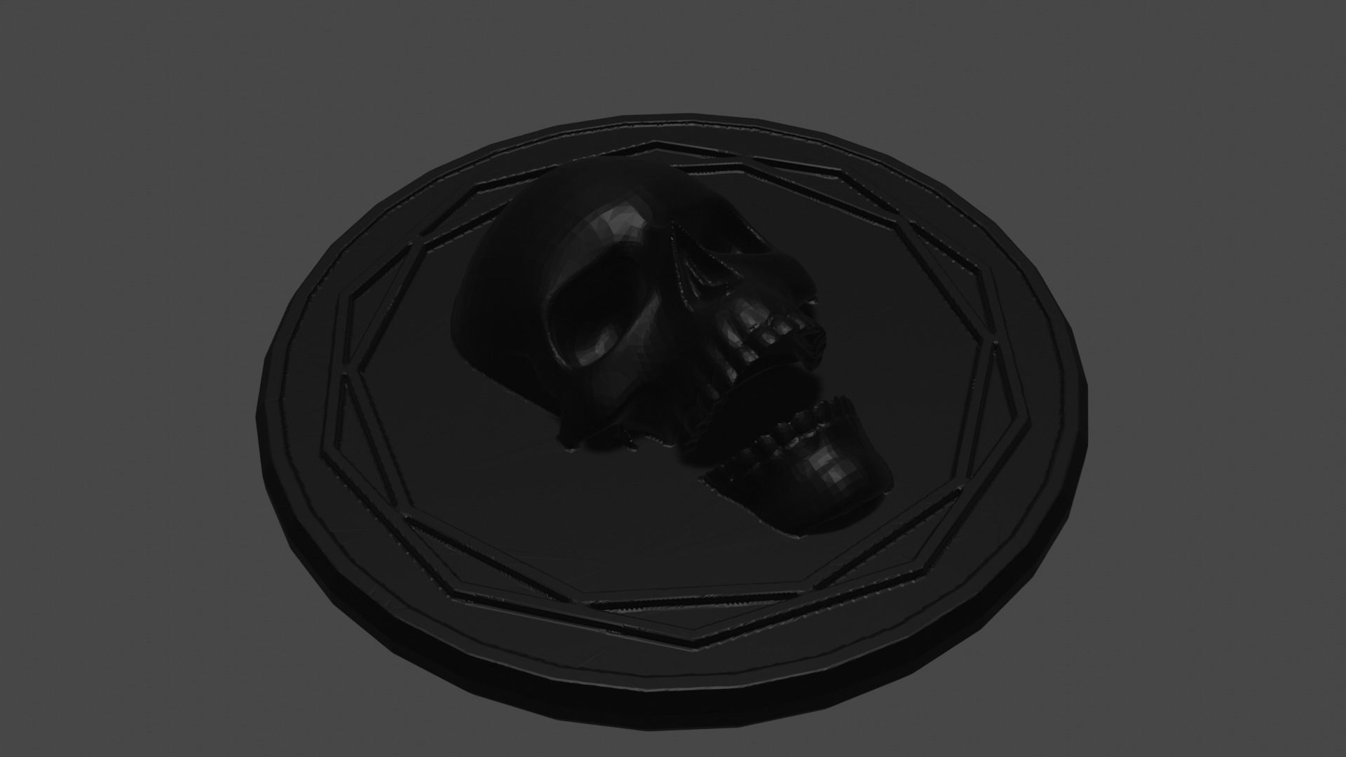 Villainous power token 3D model 3D printable | CGTrader