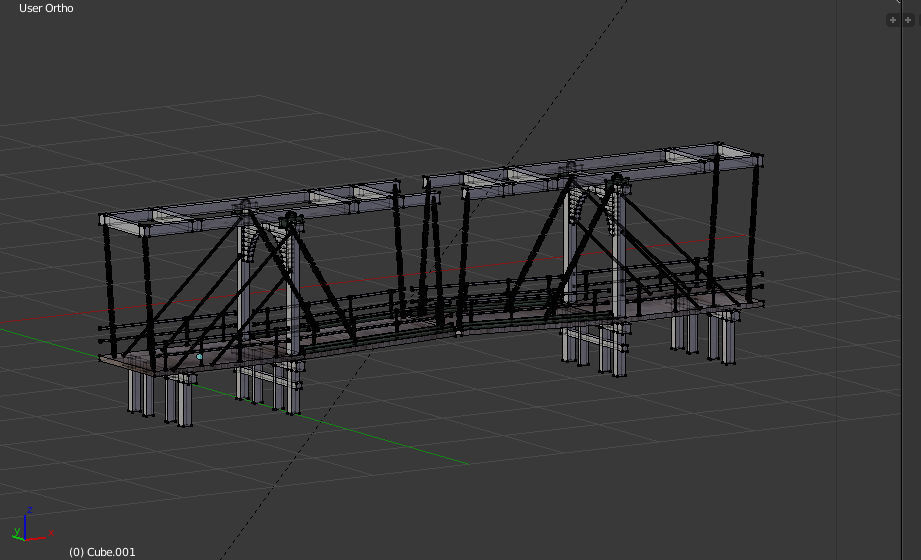 Amsterdam drawbridge 3D model | CGTrader