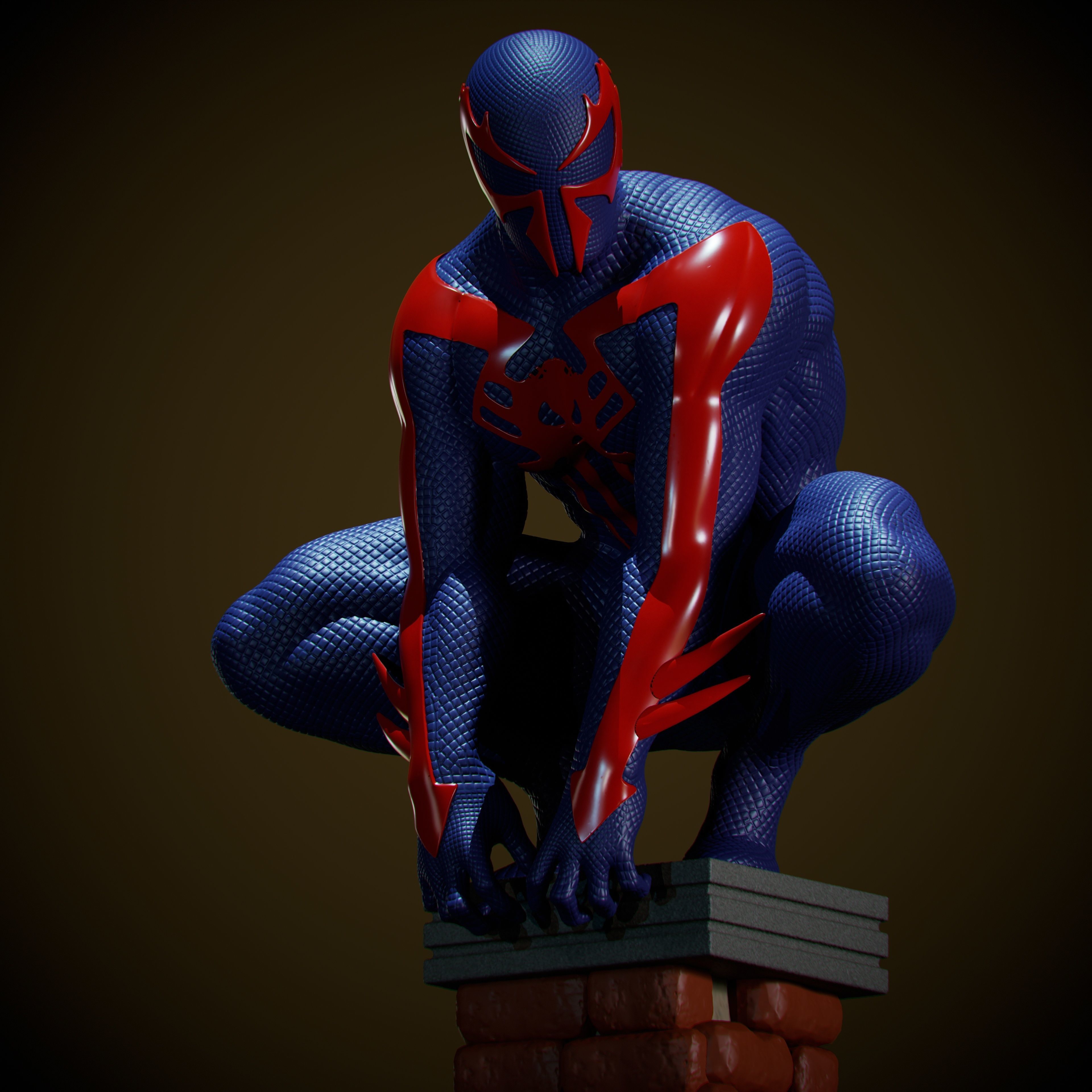 spiderman 2099 3D model | CGTrader