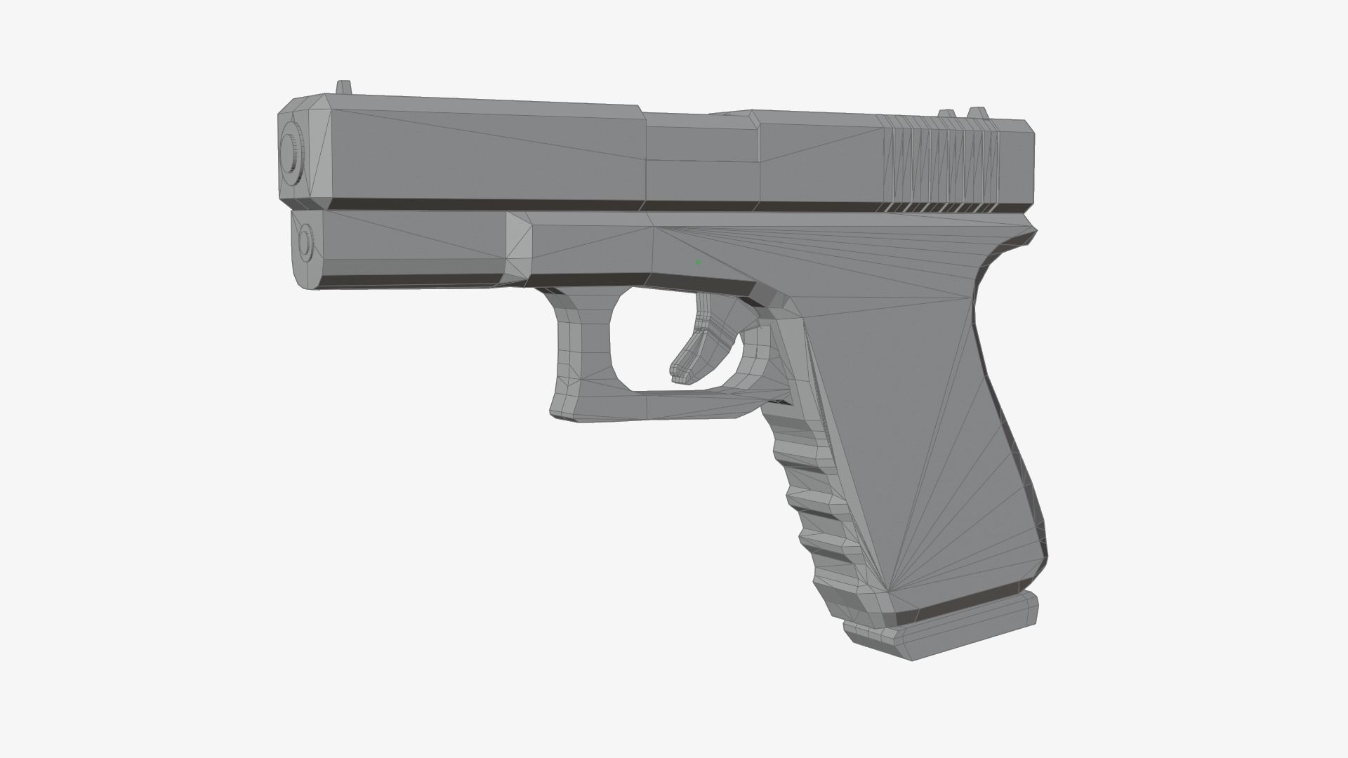 3D model Glock 17 Gun 3D Model VR / AR / low-poly | CGTrader