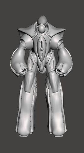 INVID SOLDIER-ROBOTECH 3D model | CGTrader