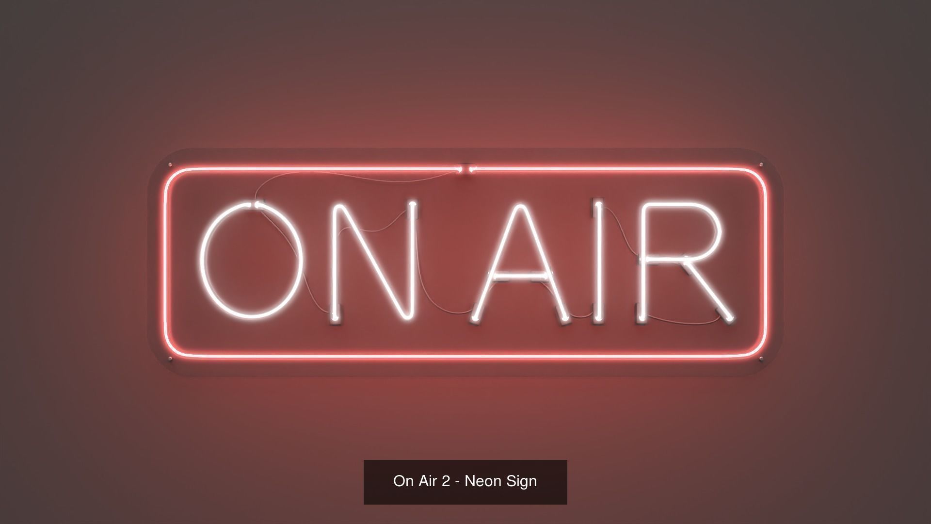 On Air Neon Signs - 3 Pack 3D Model Collection | CGTrader