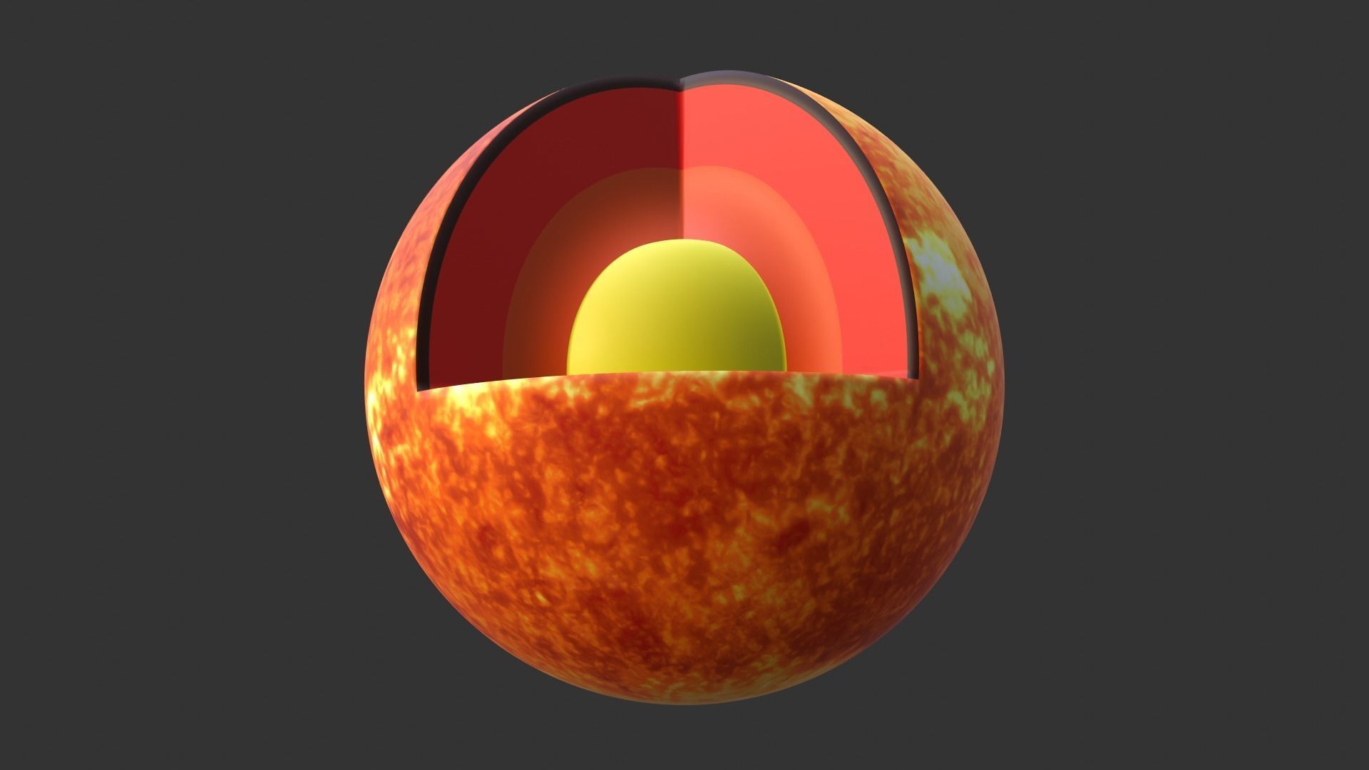 3D model Sun Star VR / AR / low-poly | CGTrader