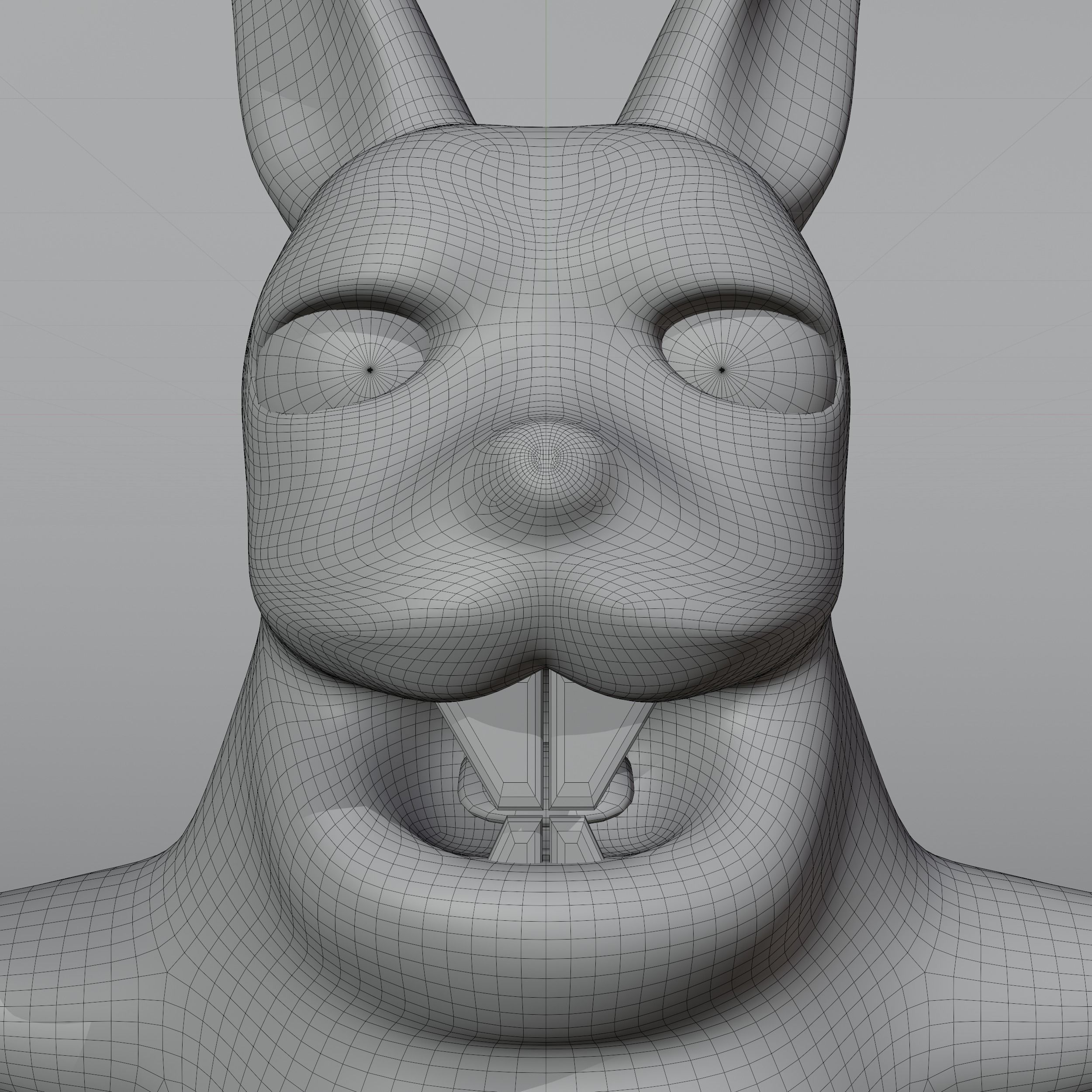 3D model Chubby Bunny - The Adventures of a White Magic Rabbit VR / AR ...