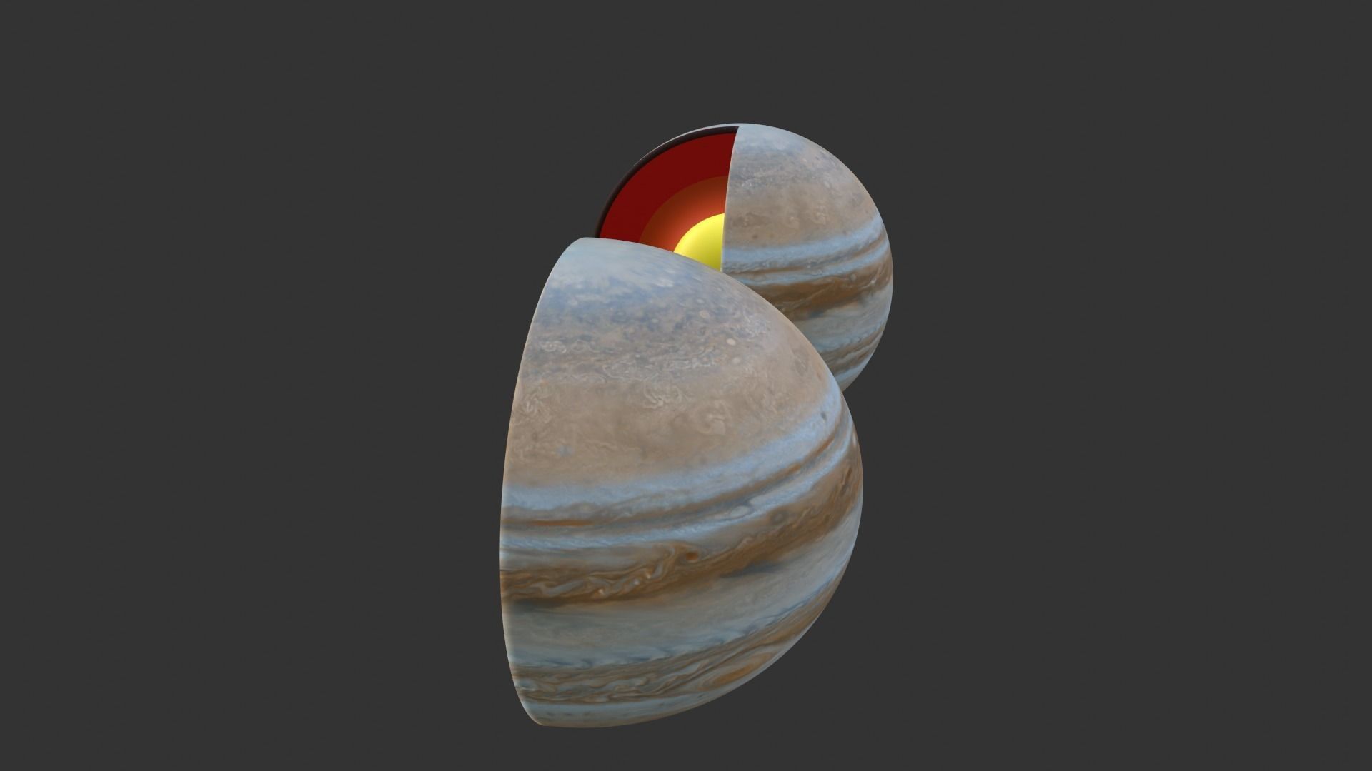 3D model Jupiter VR / AR / low-poly | CGTrader