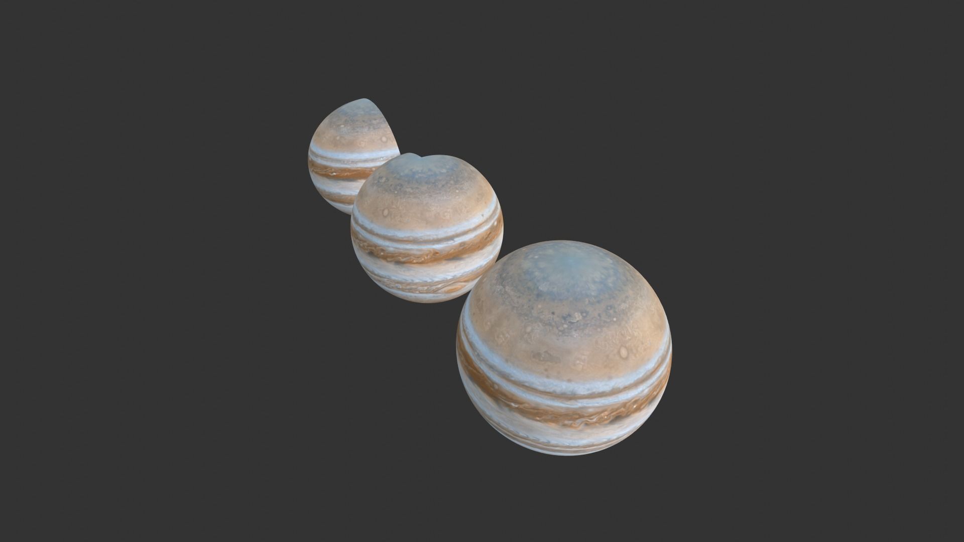 3D model Jupiter Planet VR / AR / low-poly | CGTrader