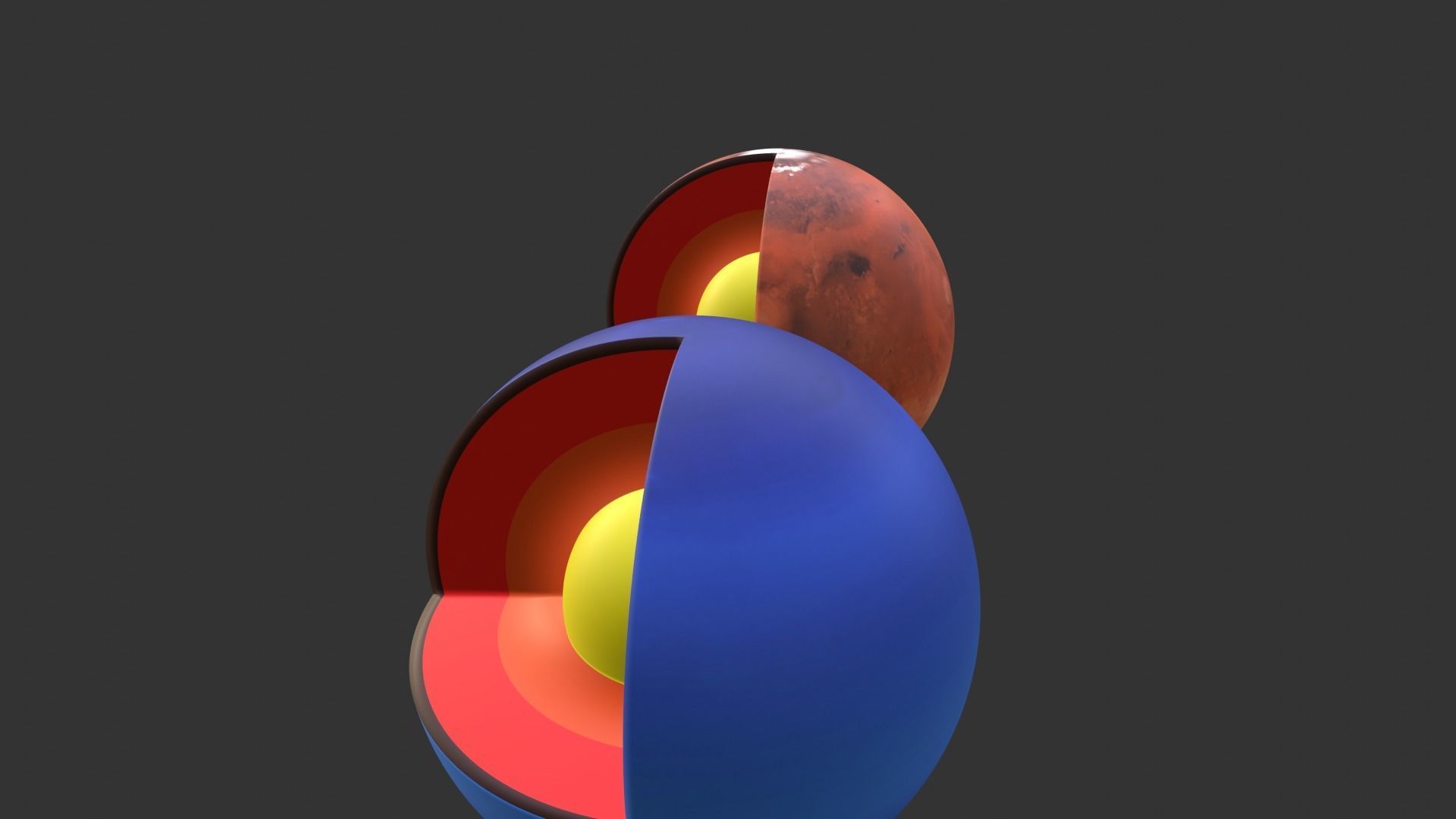 3D model mars and neptune VR / AR / low-poly | CGTrader