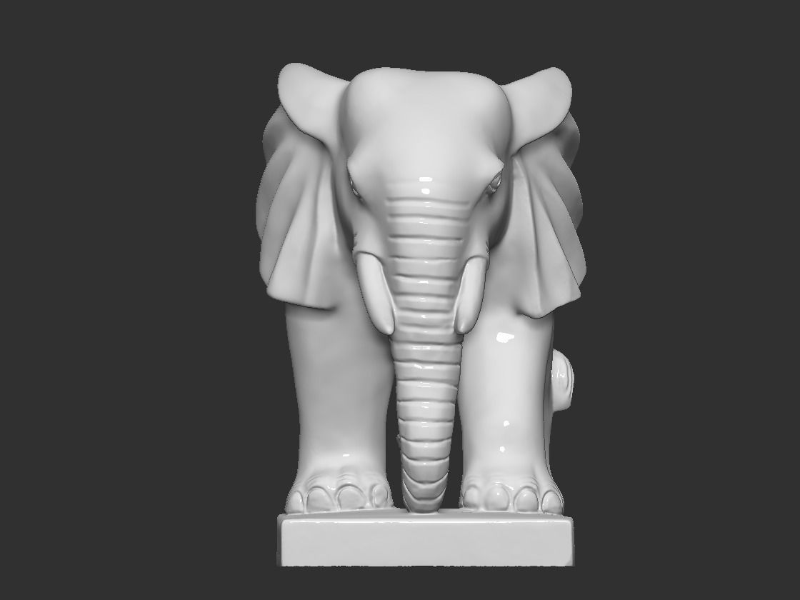 elephant 3D model 3D printable | CGTrader