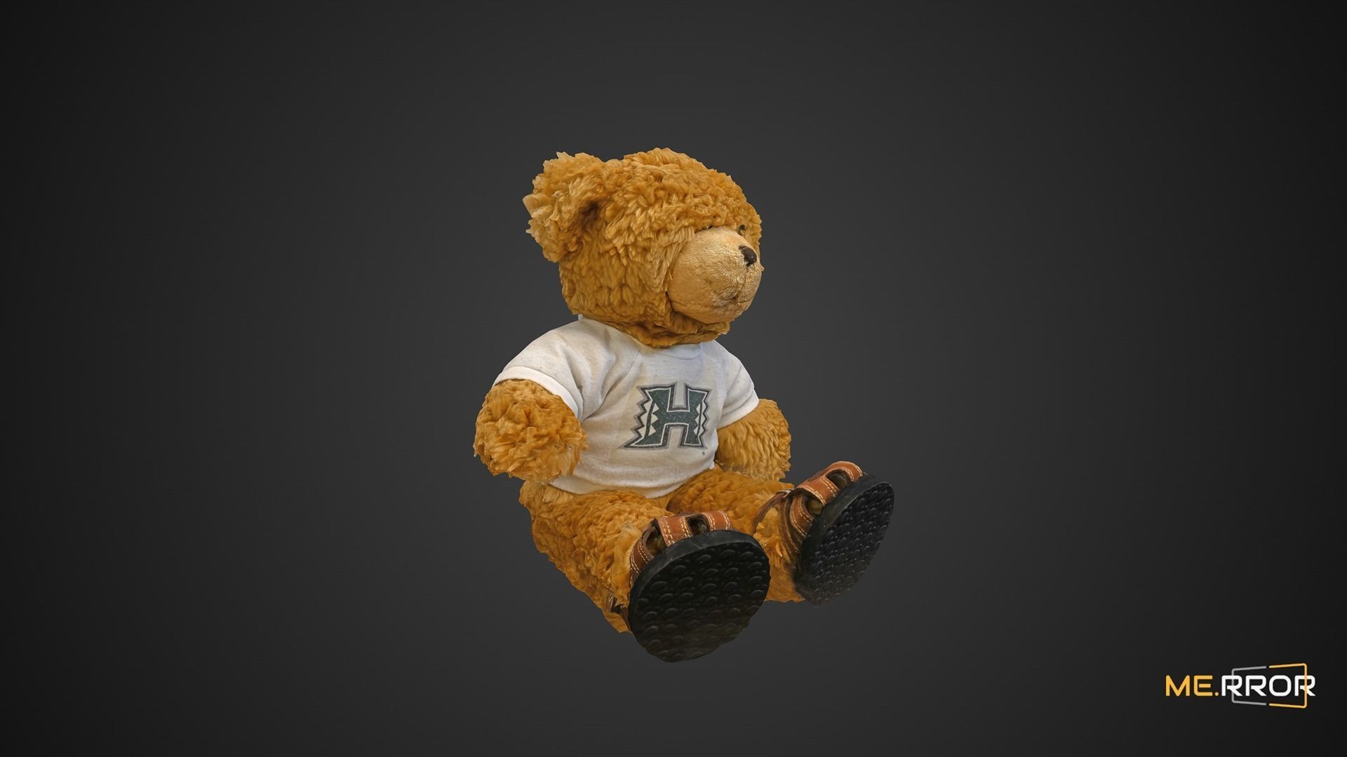 H Teddy Bear 3D model | CGTrader